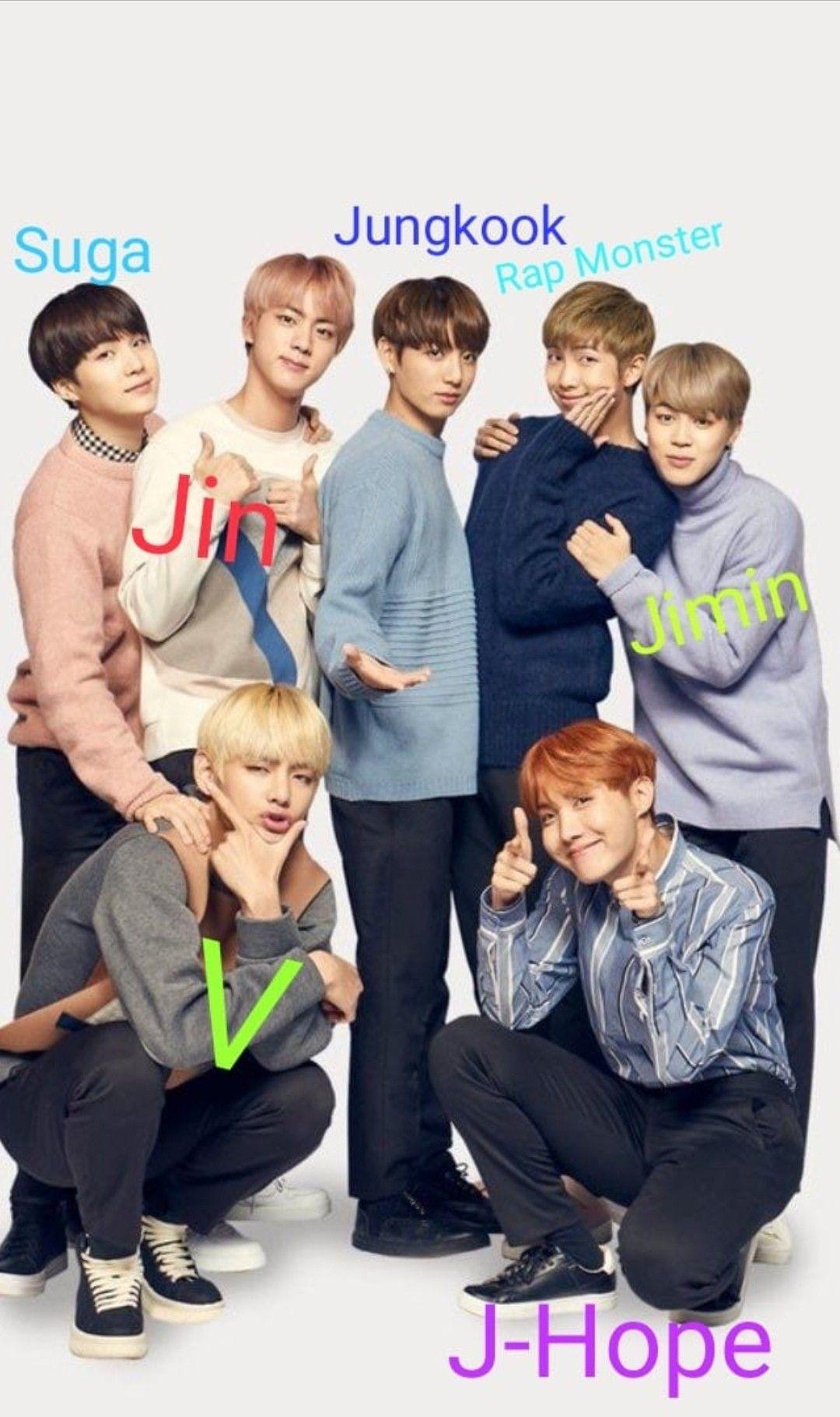 BTS Name Wallpapers - Top Free BTS Name Backgrounds - WallpaperAccess