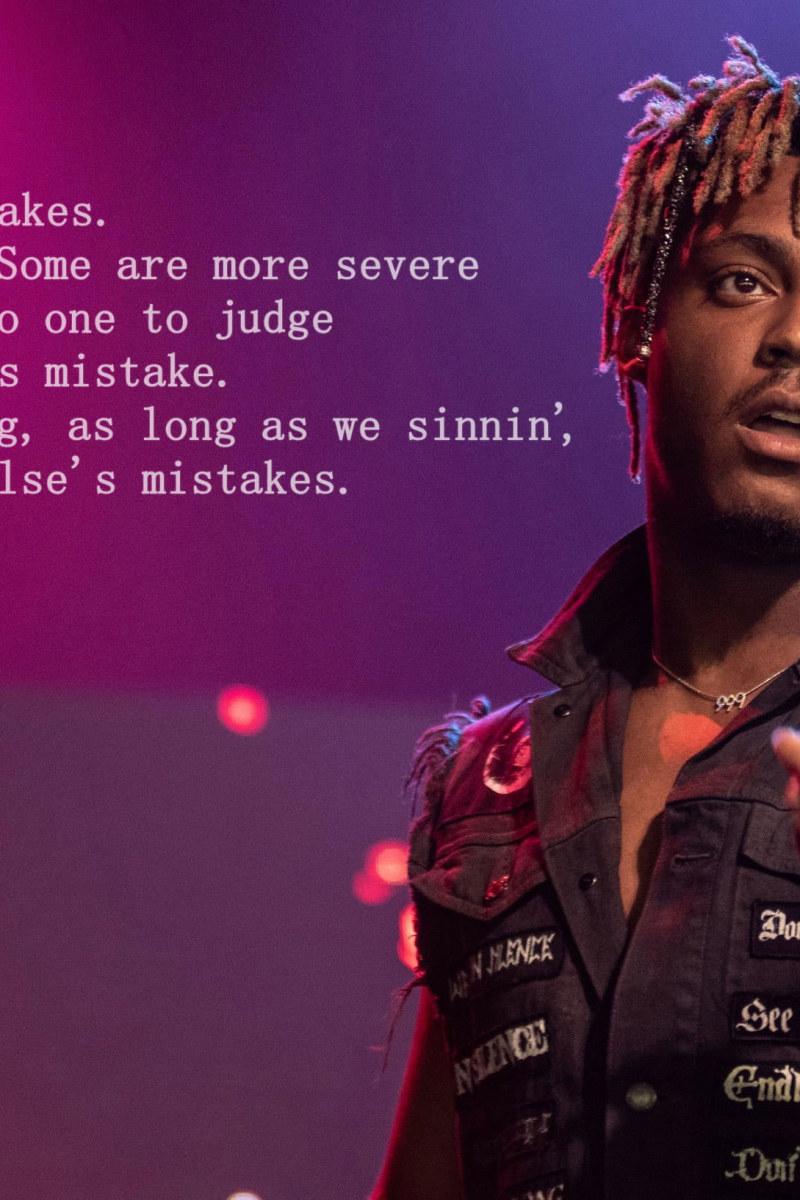 Juice Wrld Sad Wallpapers Top Free Juice Wrld Sad Backgrounds Wallpaperaccess
