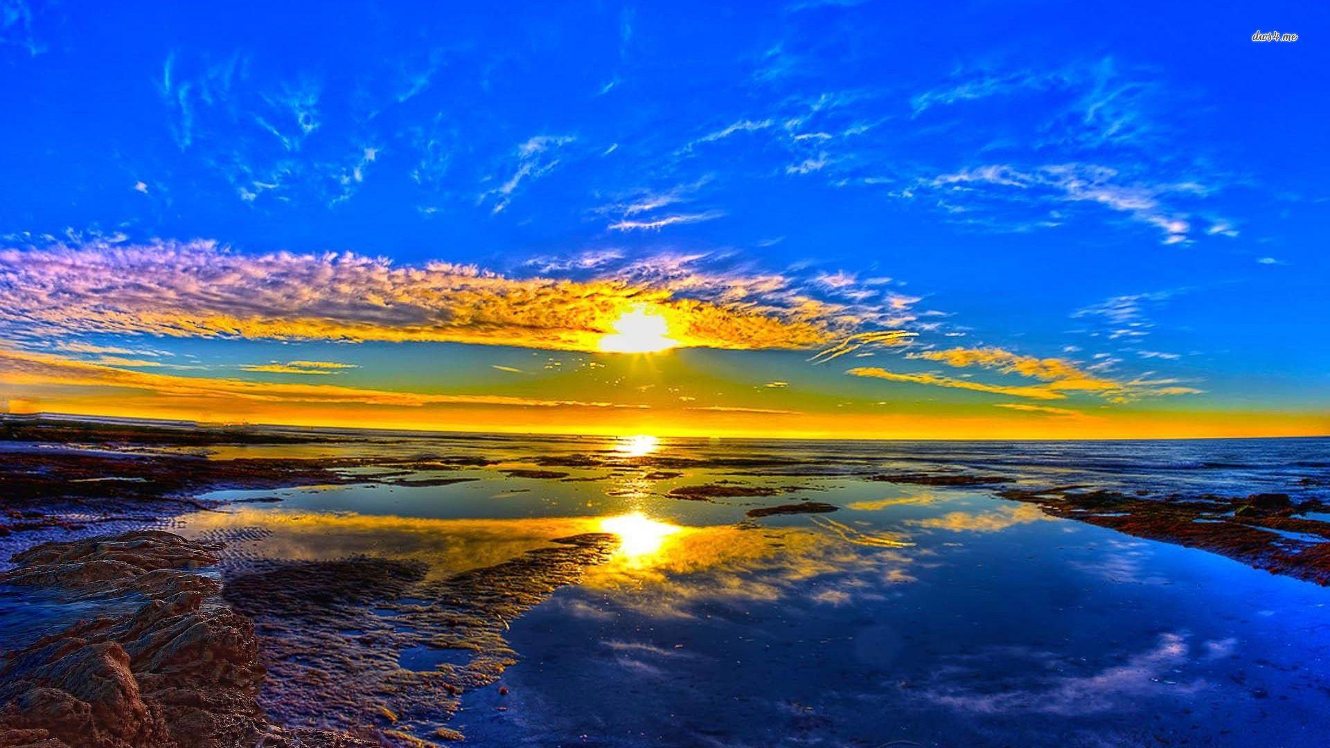 Tropical Ocean Sunrise Wallpapers - Top Free Tropical Ocean Sunrise Backgrounds - WallpaperAccess