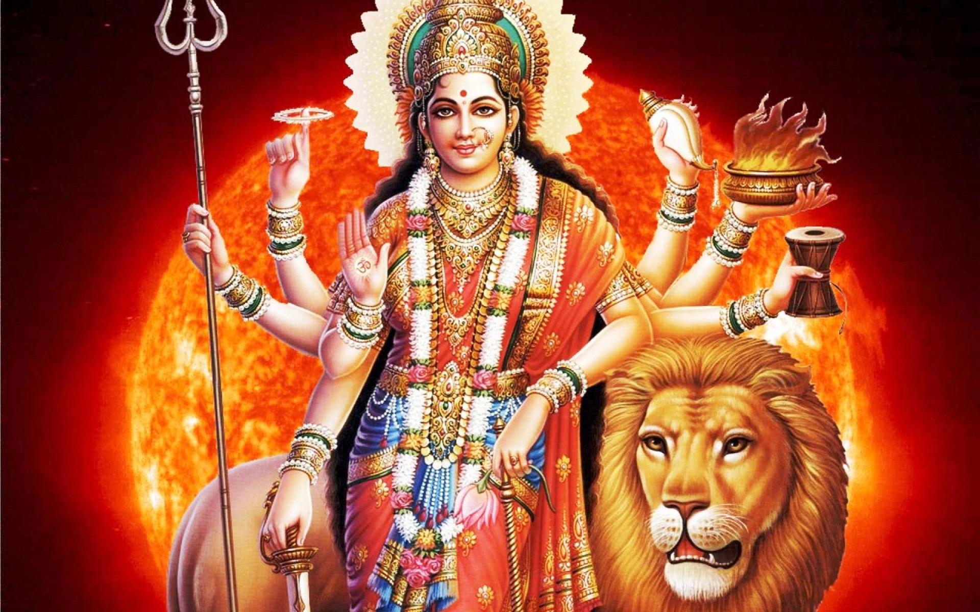 Durga Devi Wallpapers - Top Free Durga Devi Backgrounds - WallpaperAccess