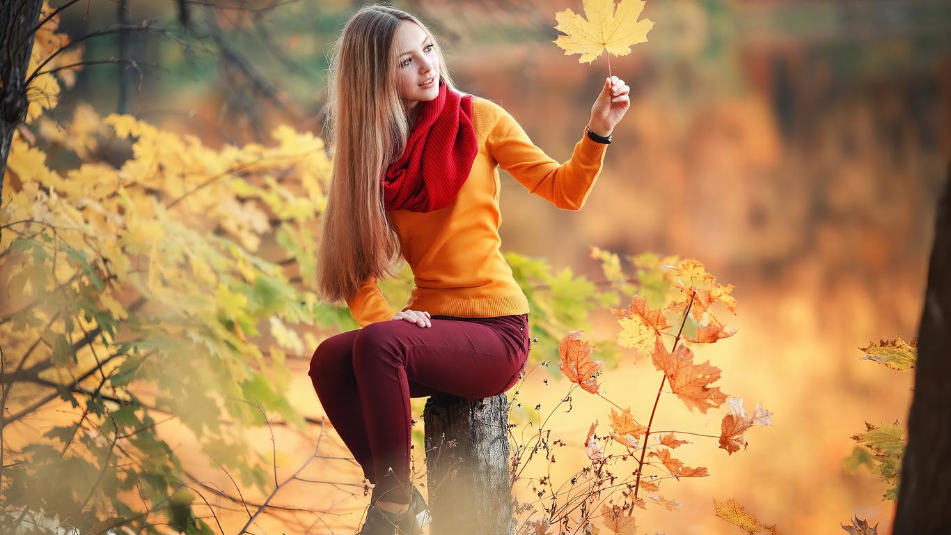Autumn People Wallpapers - Top Free Autumn People Backgrounds ...