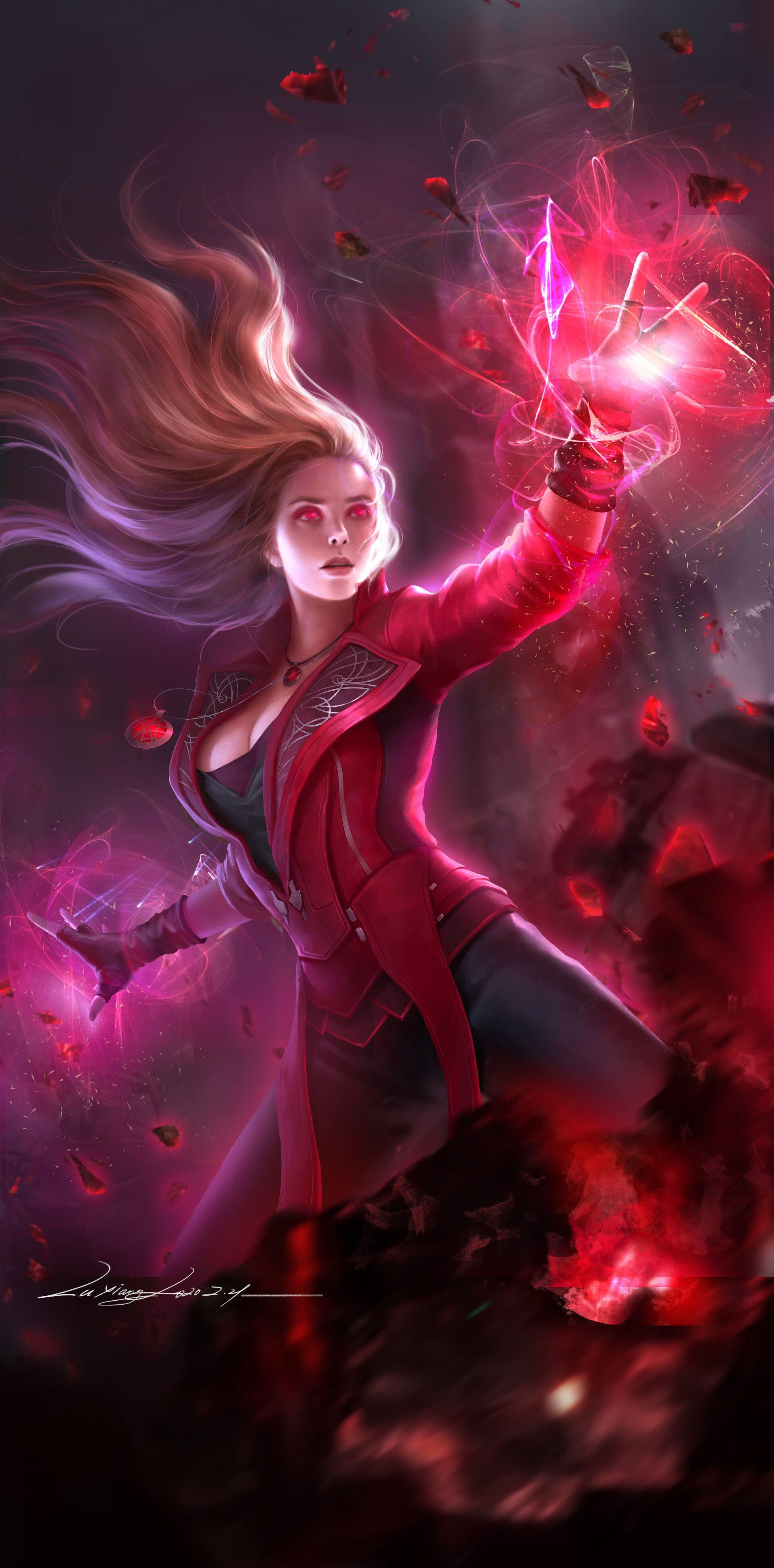 Scarlet Witch Cartoon Wallpapers - Top Free Scarlet Witch Cartoon ...