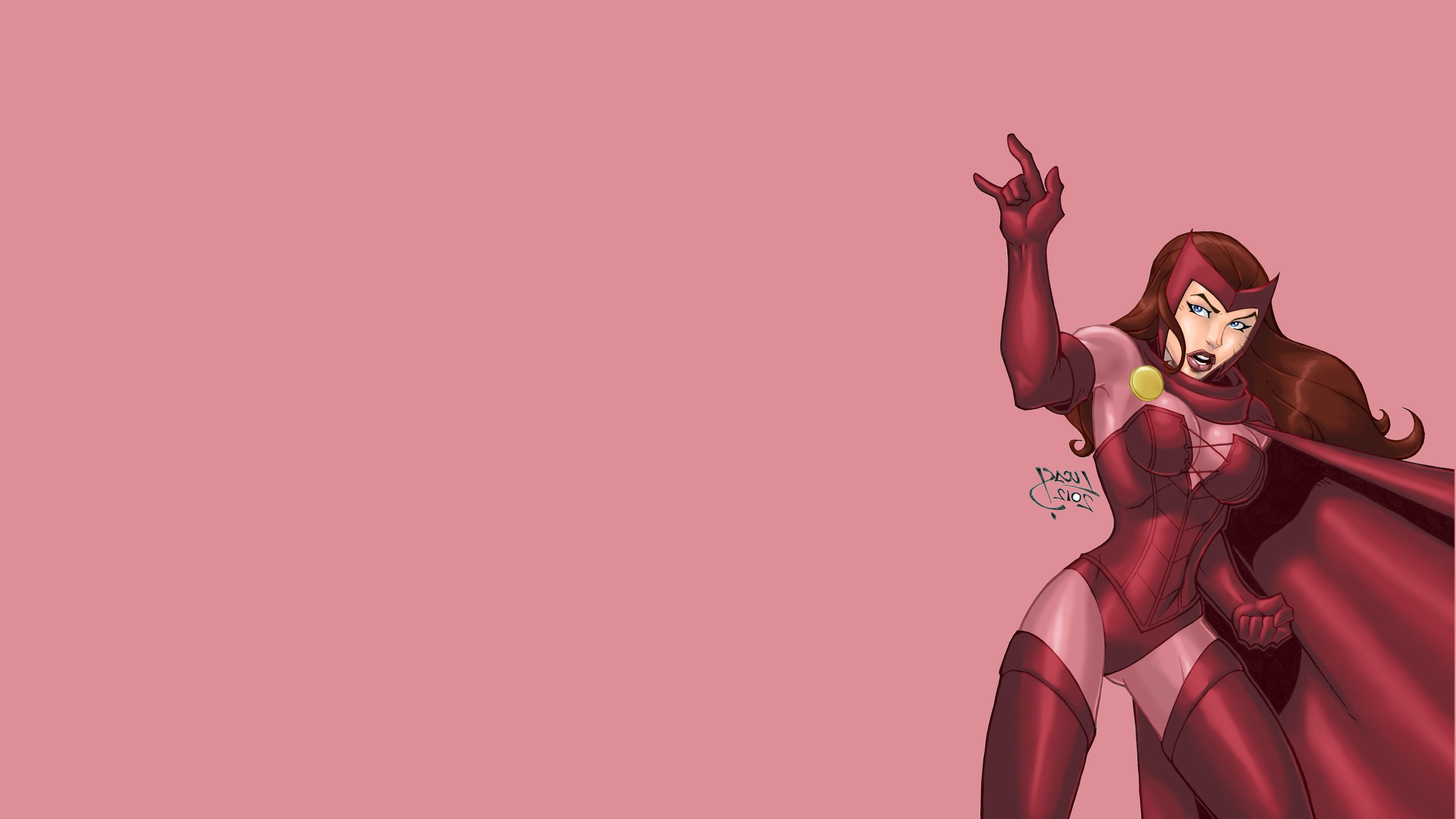 Scarlet Witch Cartoon Wallpapers - Top Free Scarlet Witch Cartoon ...