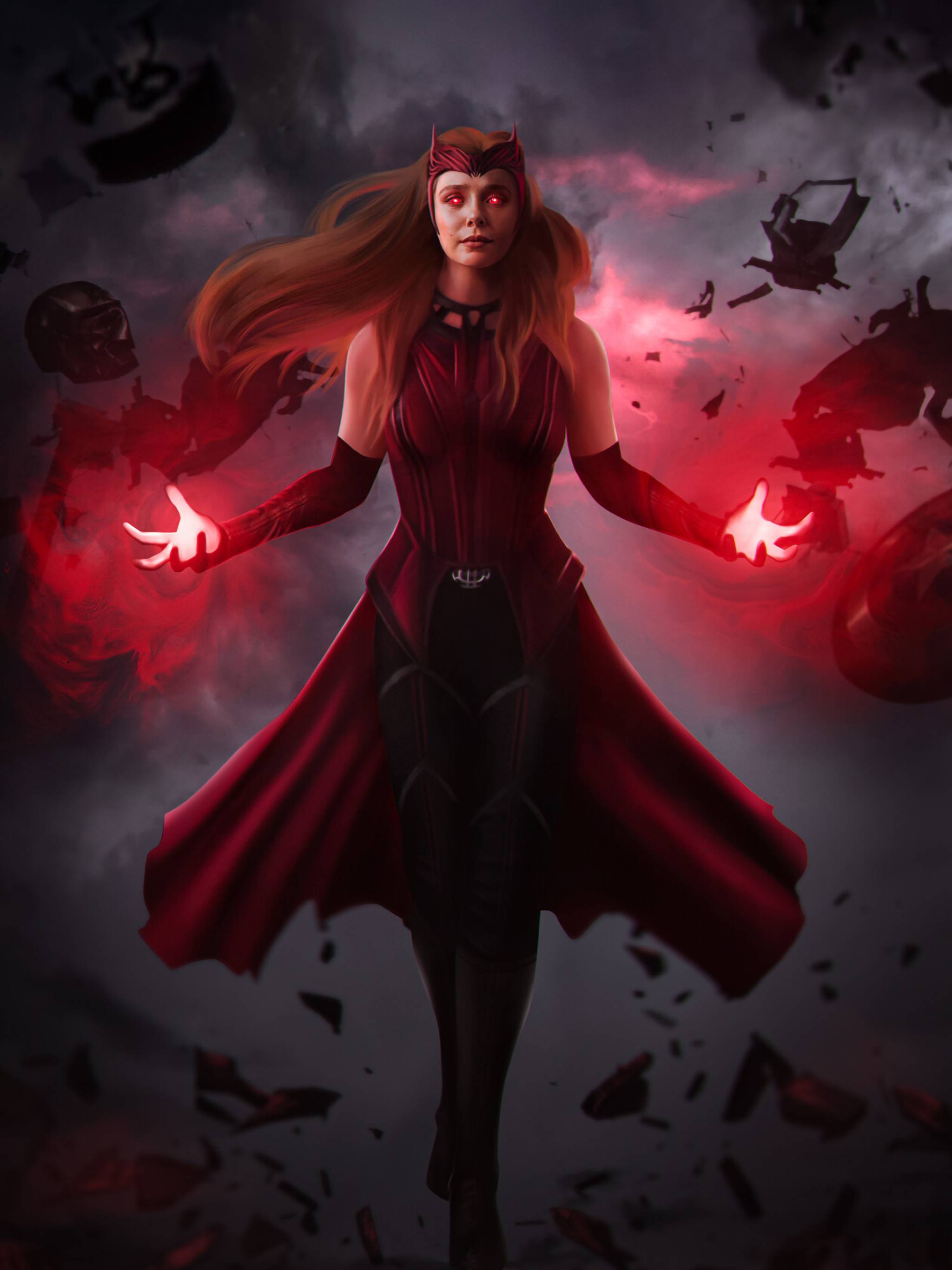 Scarlet Witch Cartoon Wallpapers - Top Free Scarlet Witch Cartoon ...