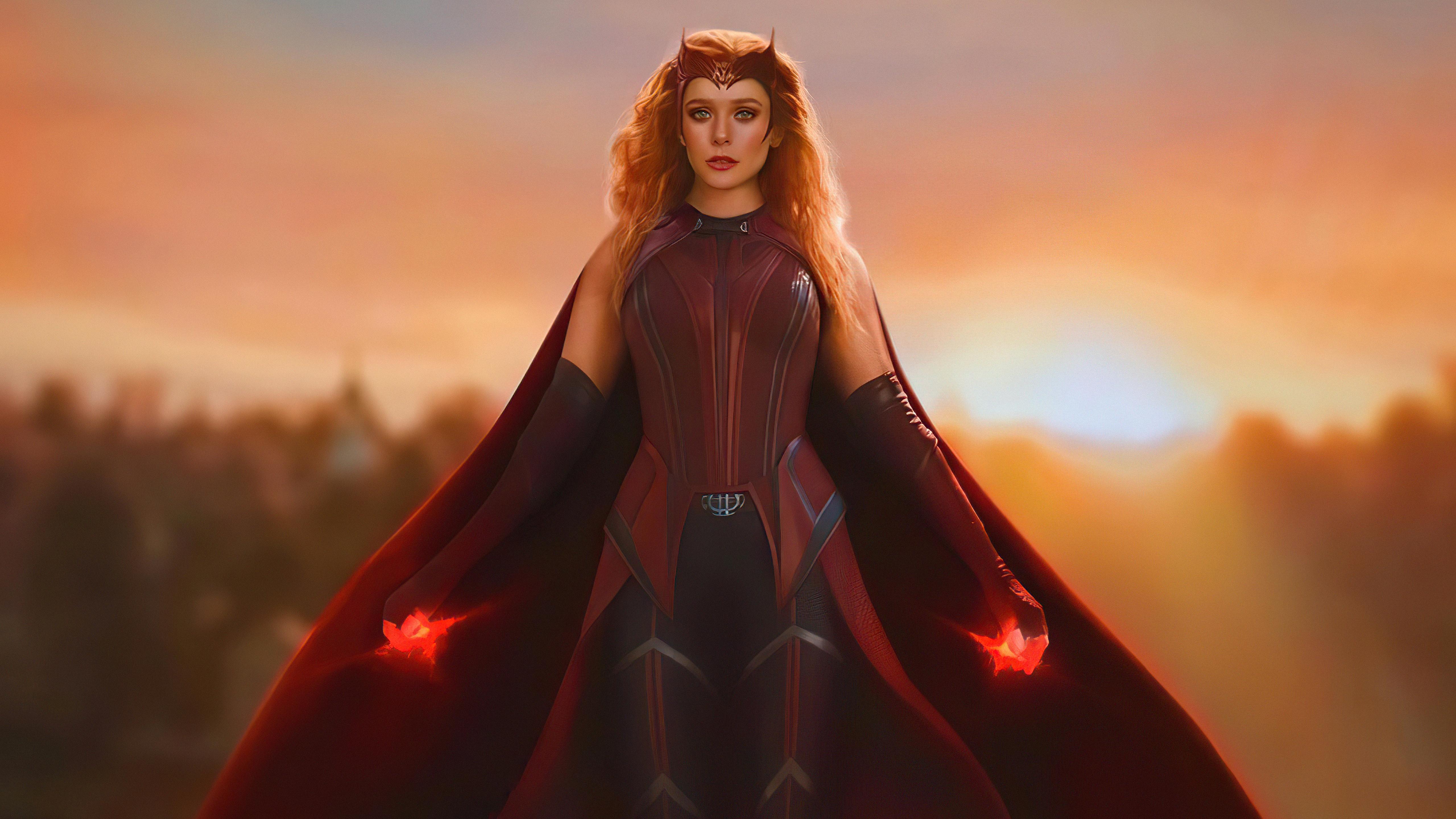 Scarlet Witch Cartoon Wallpapers - Top Free Scarlet Witch Cartoon ...