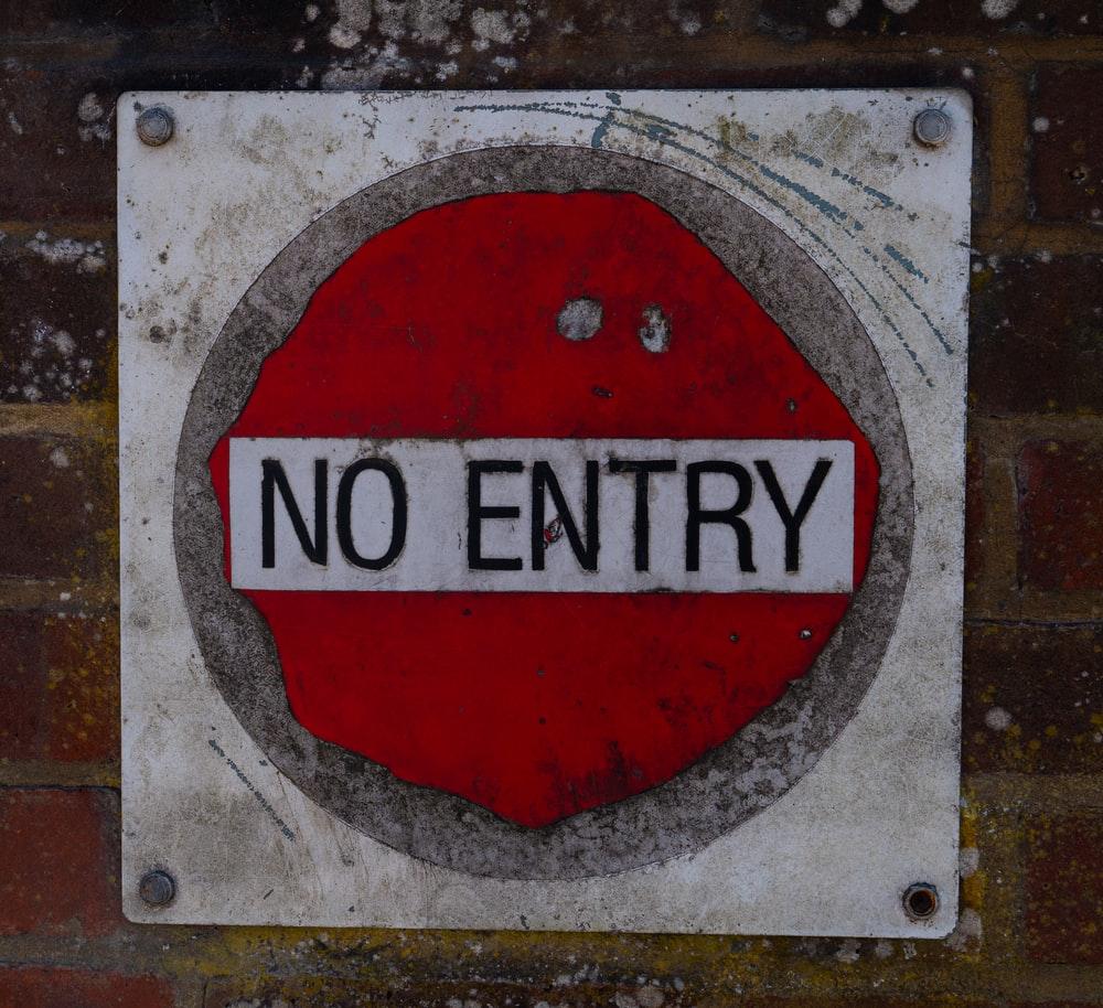 No Entry Wallpapers - Top Free No Entry Backgrounds - WallpaperAccess
