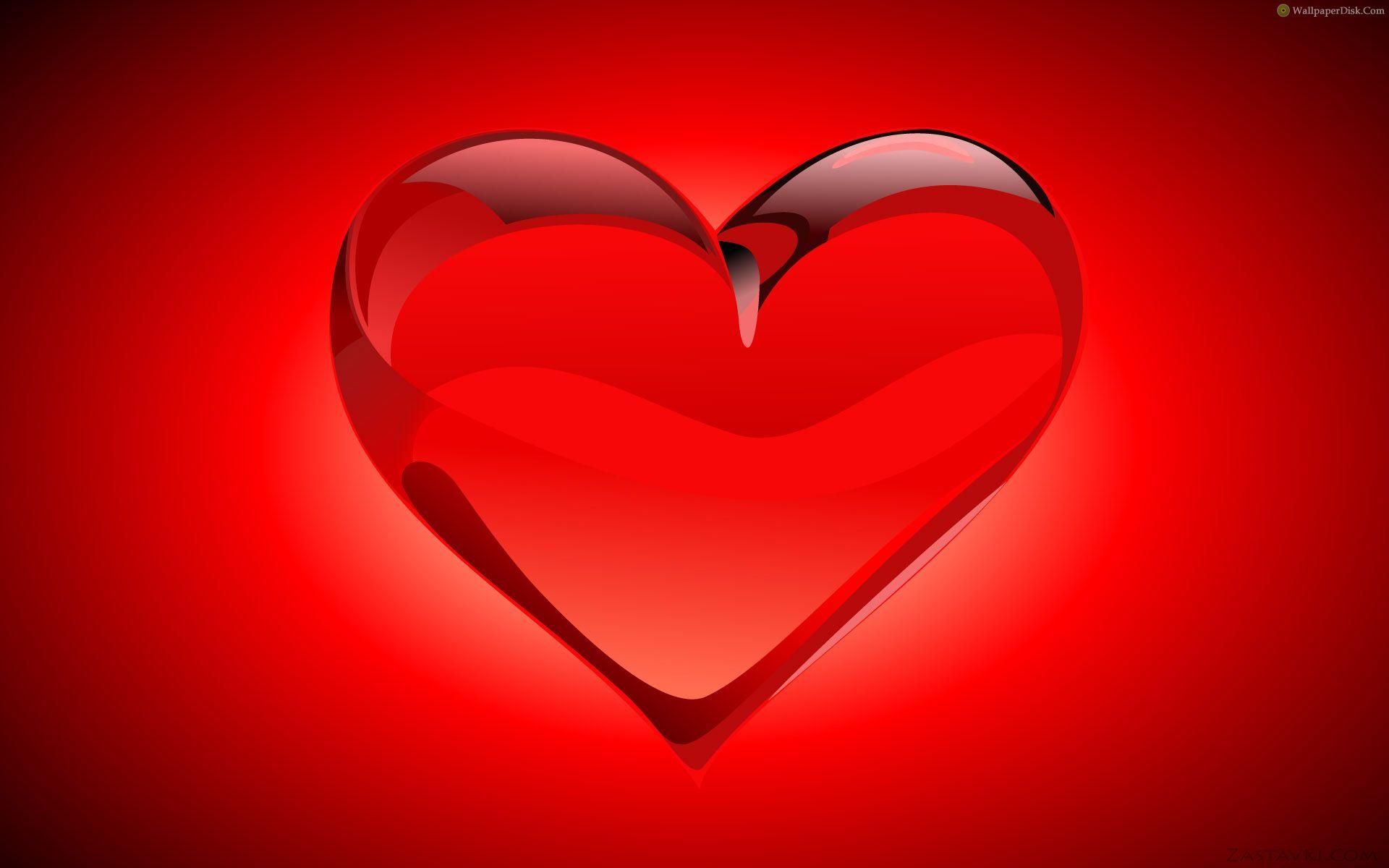 Red Heart Desktop Wallpapers - Top Free Red Heart Desktop Backgrounds ...