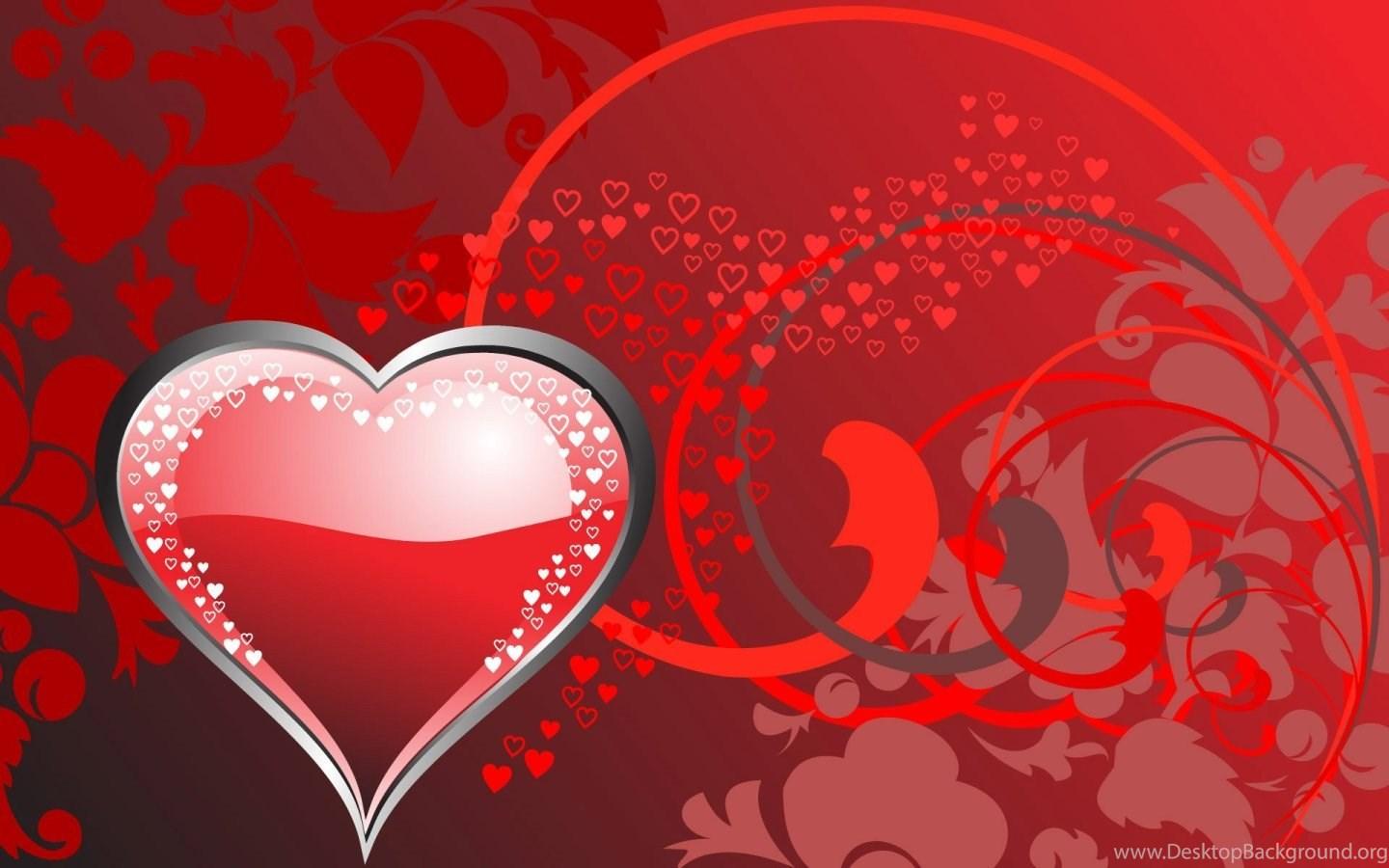 Red Heart Desktop Wallpapers - Top Free Red Heart Desktop Backgrounds ...