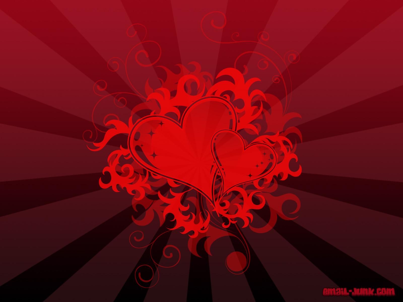 Red Heart Desktop Wallpapers - Top Free Red Heart Desktop Backgrounds ...