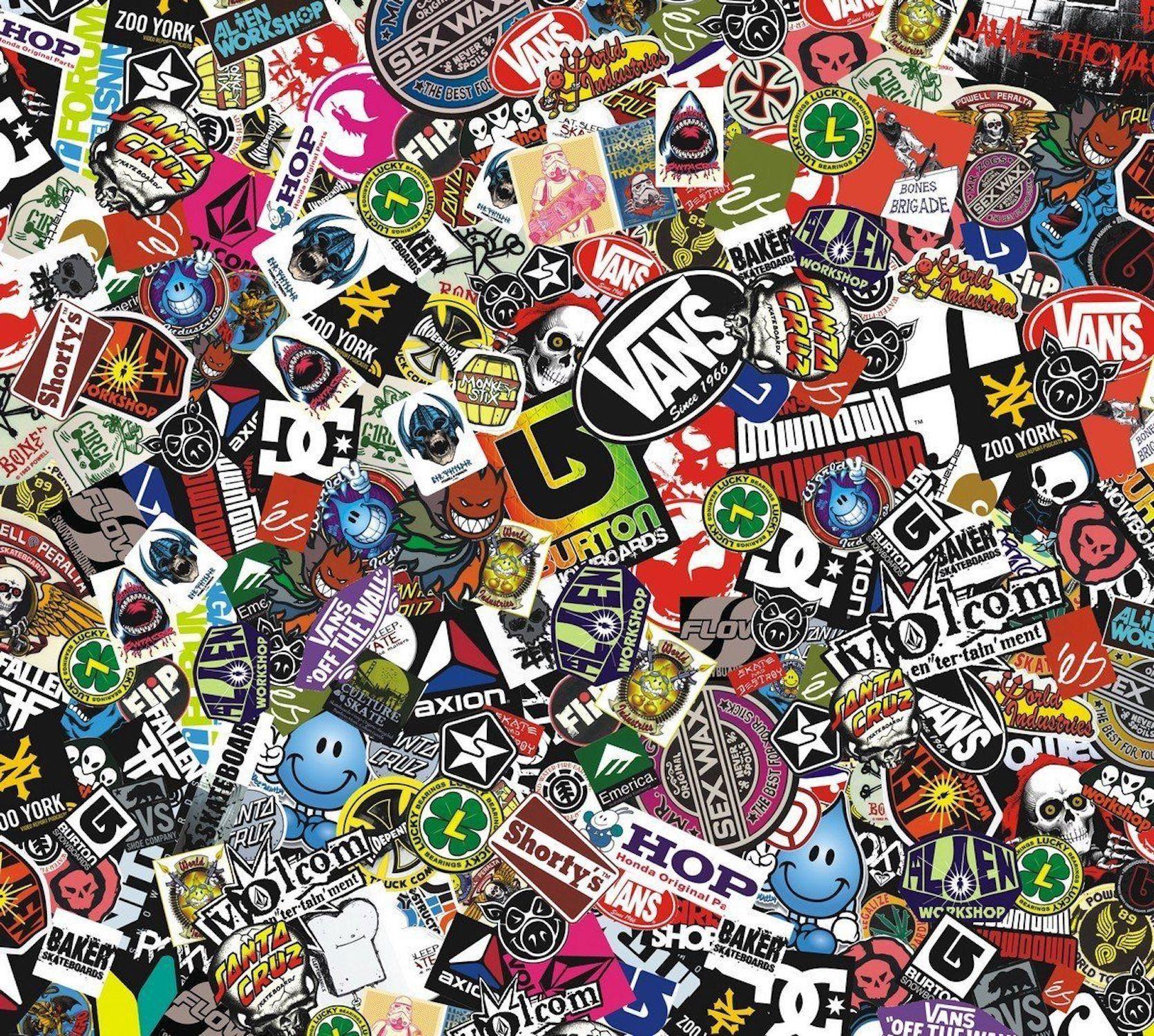 Sticker Laptop Wallpapers - Top Free Sticker Laptop Backgrounds ...