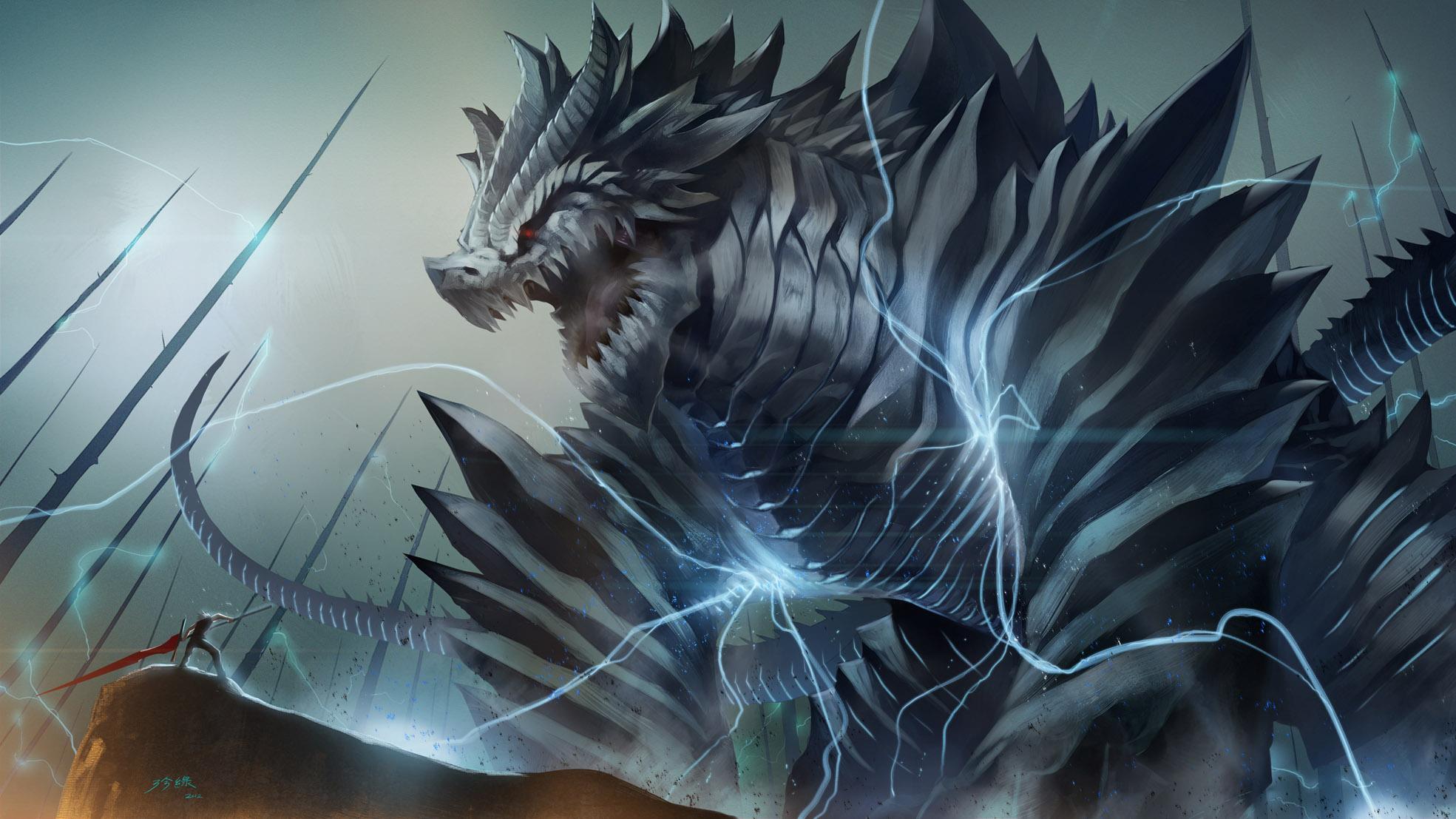 Cool Dragon Battle Wallpapers - Top Free Cool Dragon Battle Backgrounds ...