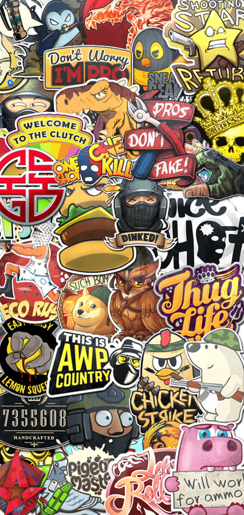 Sticker Bomb Phone Wallpapers - Top Free Sticker Bomb Phone Backgrounds ...