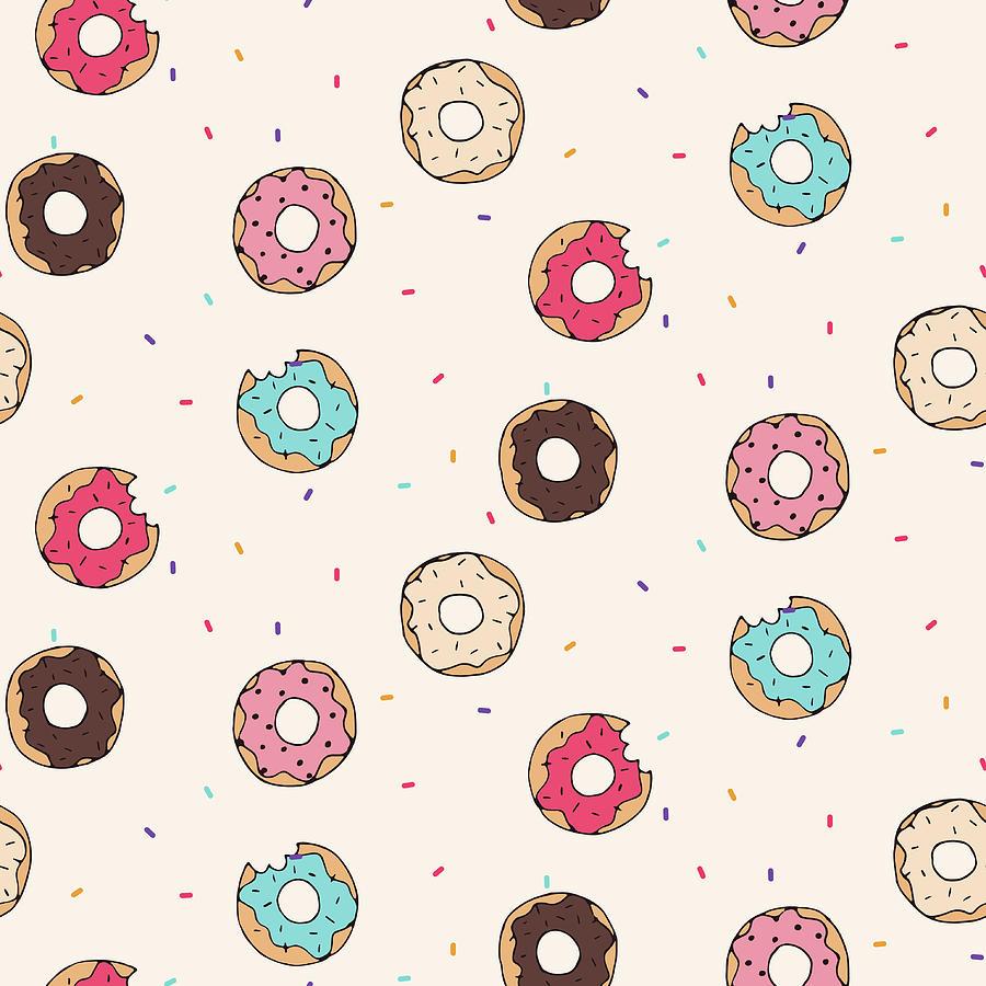 Donut Pattern Wallpapers - Top Free Donut Pattern Backgrounds ...