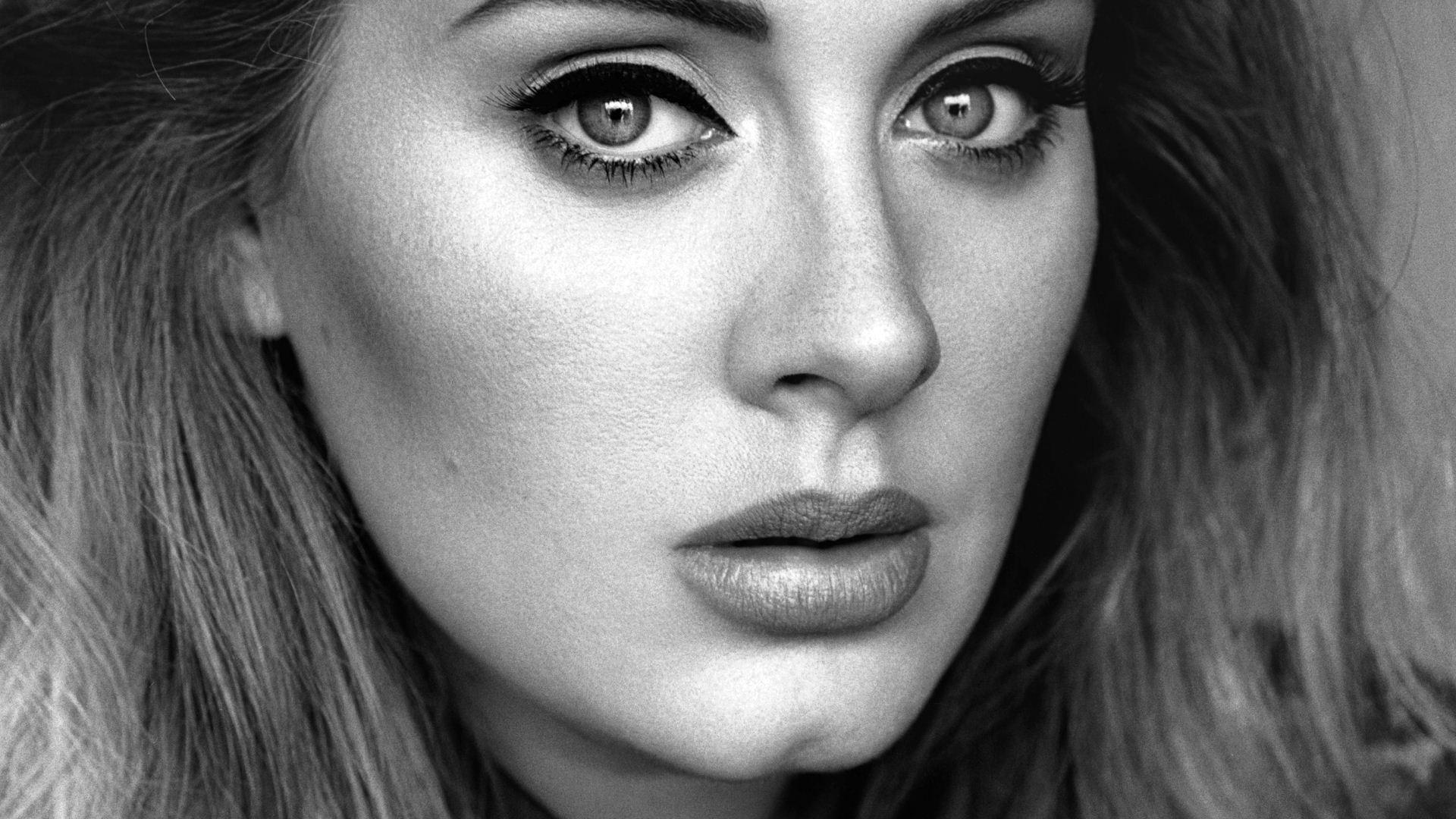 Adele Black and White Wallpapers - Top Free Adele Black and White ...