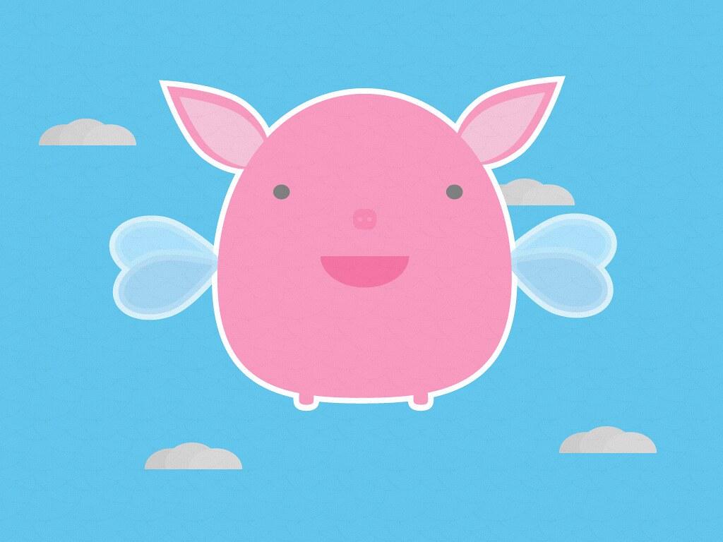 Flying Pig Wallpapers - Top Free Flying Pig Backgrounds - WallpaperAccess