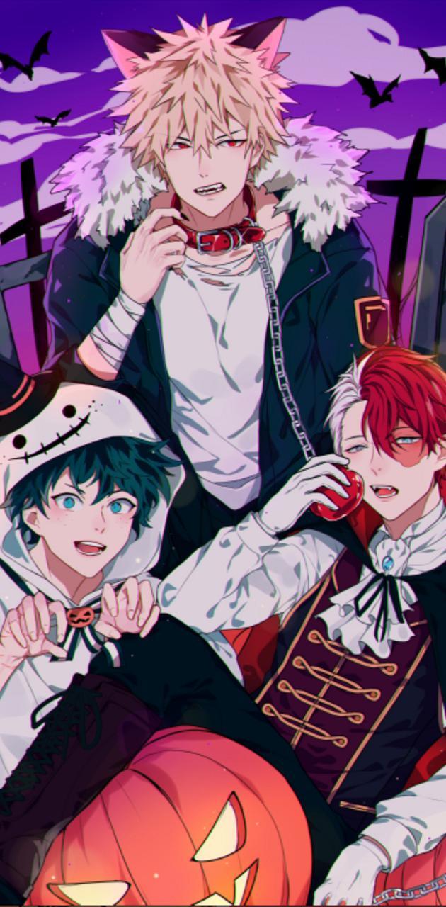 MHA Halloween Wallpapers - Top Free MHA Halloween Backgrounds ...
