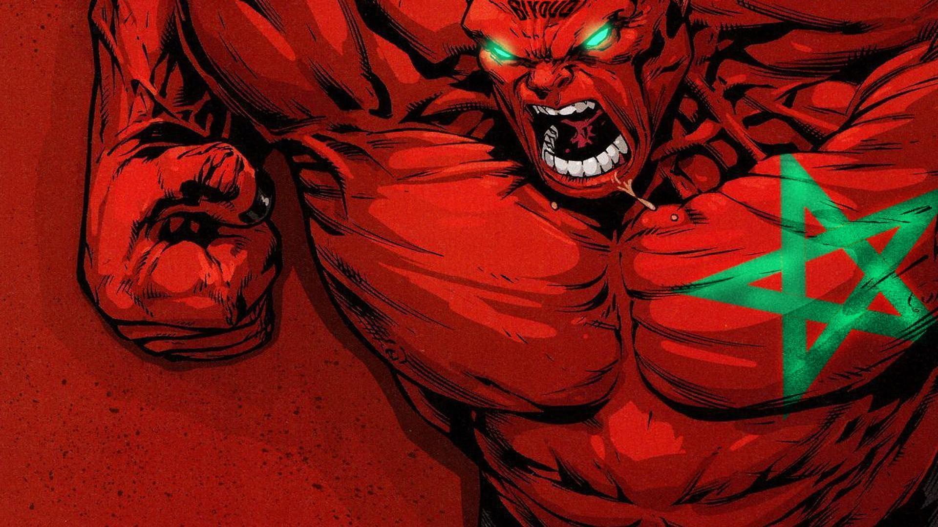 Morocco Flag HD Wallpapers - Top Free Morocco Flag HD Backgrounds ...