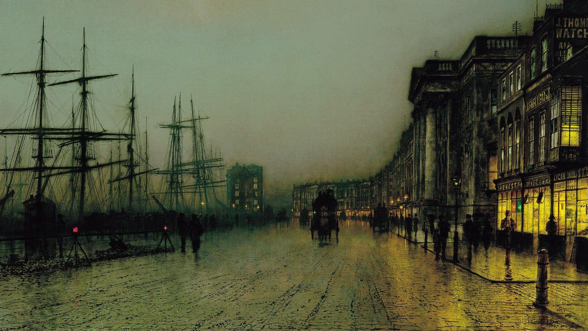 John Atkinson Grimshaw Wallpapers - Top Free John Atkinson Grimshaw ...