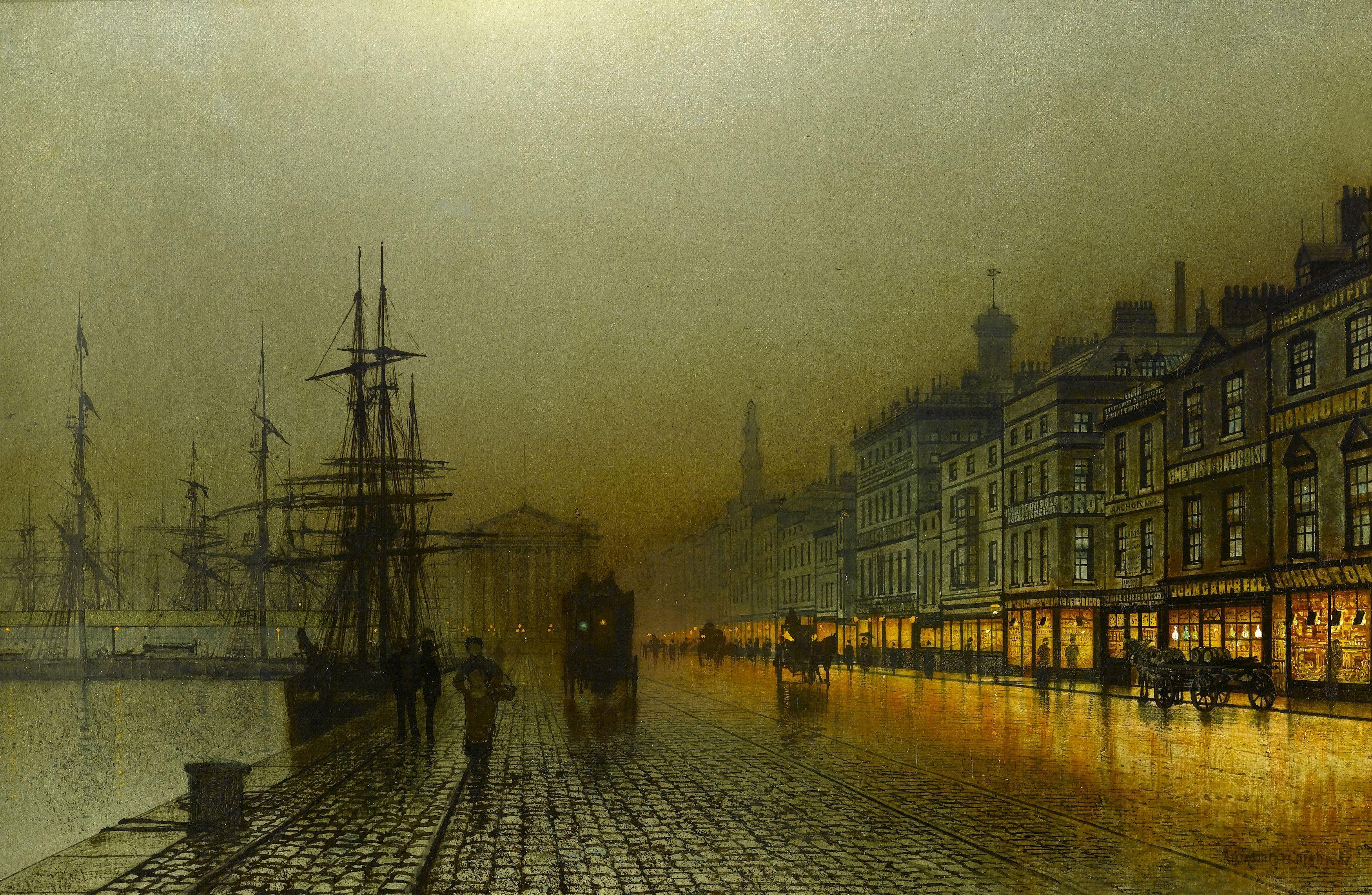 John Atkinson Grimshaw Wallpapers - Top Free John Atkinson Grimshaw ...