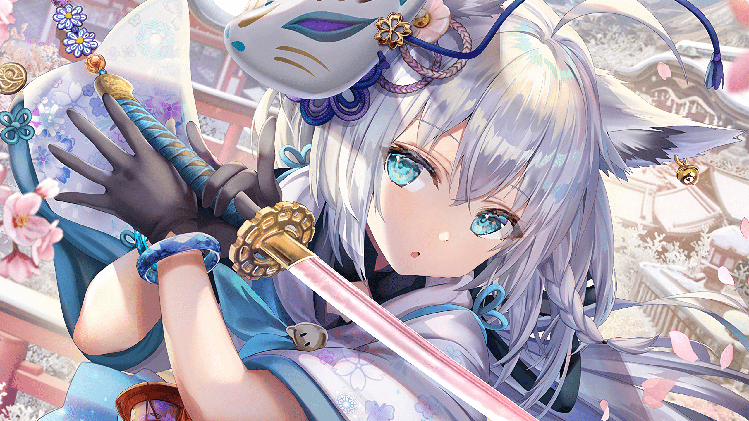 Shirakami Fubuki Wallpapers - Top Free Shirakami Fubuki Backgrounds - WallpaperAccess