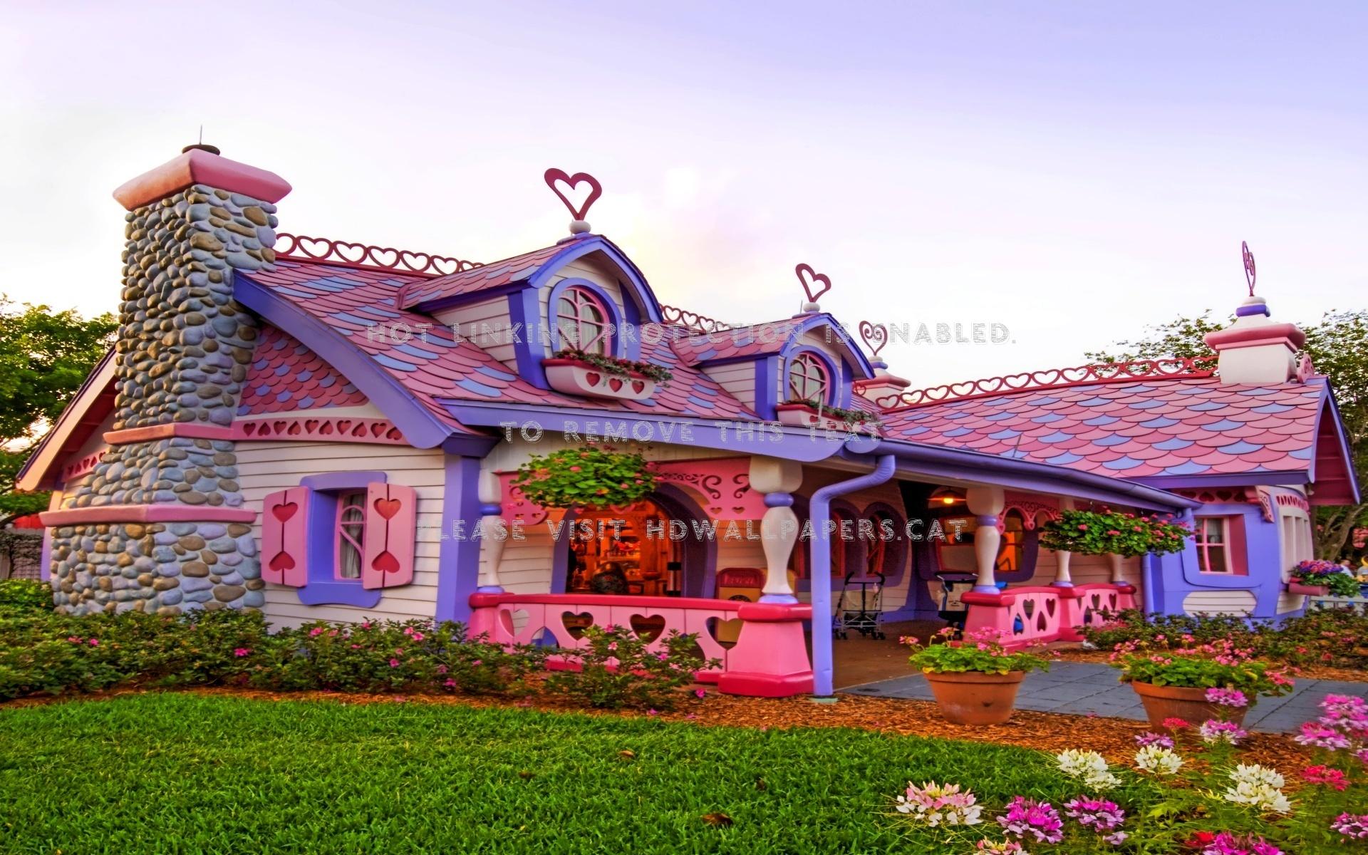 Pink House Wallpapers - Top Free Pink House Backgrounds - WallpaperAccess