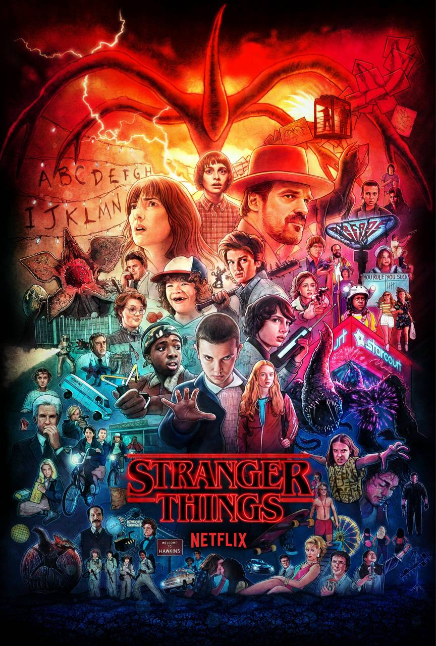 Stranger Things Artwork Wallpapers - Top Free Stranger Things Artwork ...