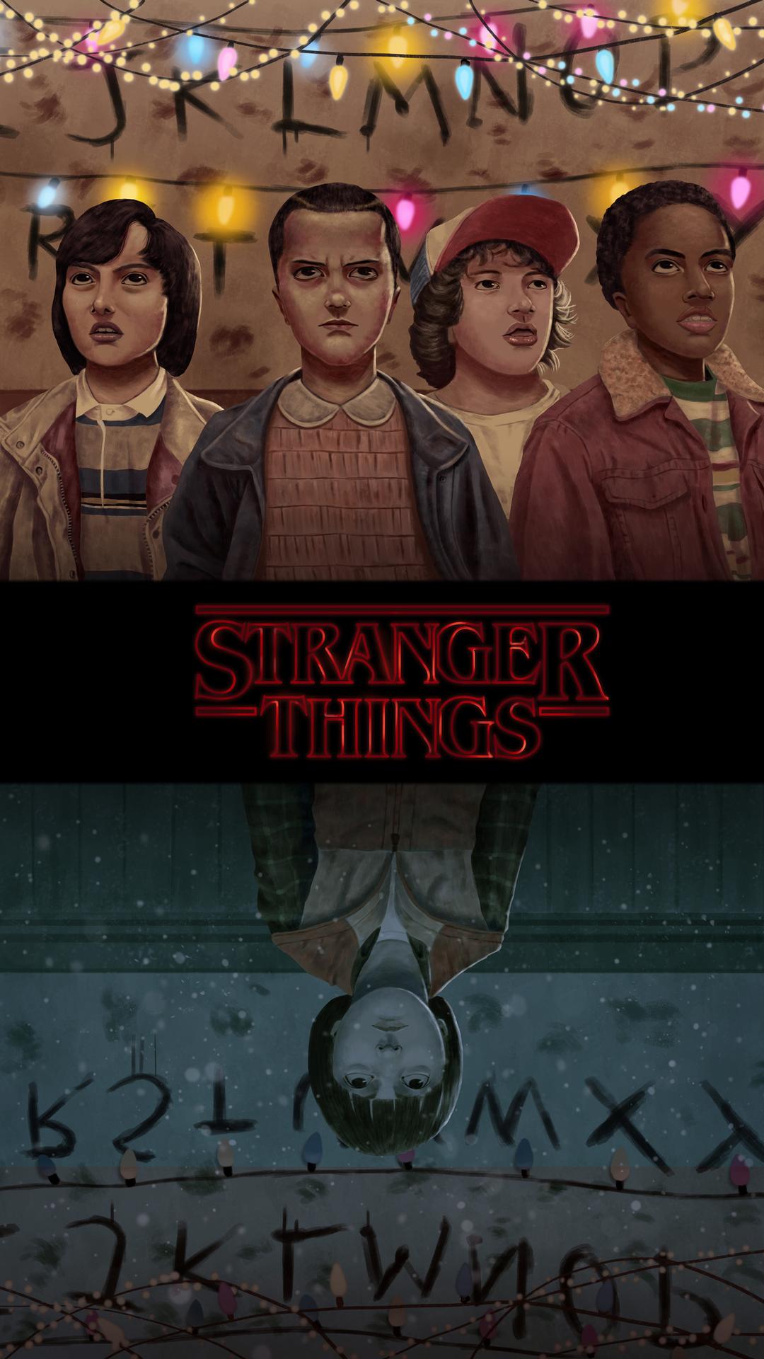 Stranger Things Artwork Wallpapers - Top Free Stranger Things Artwork ...