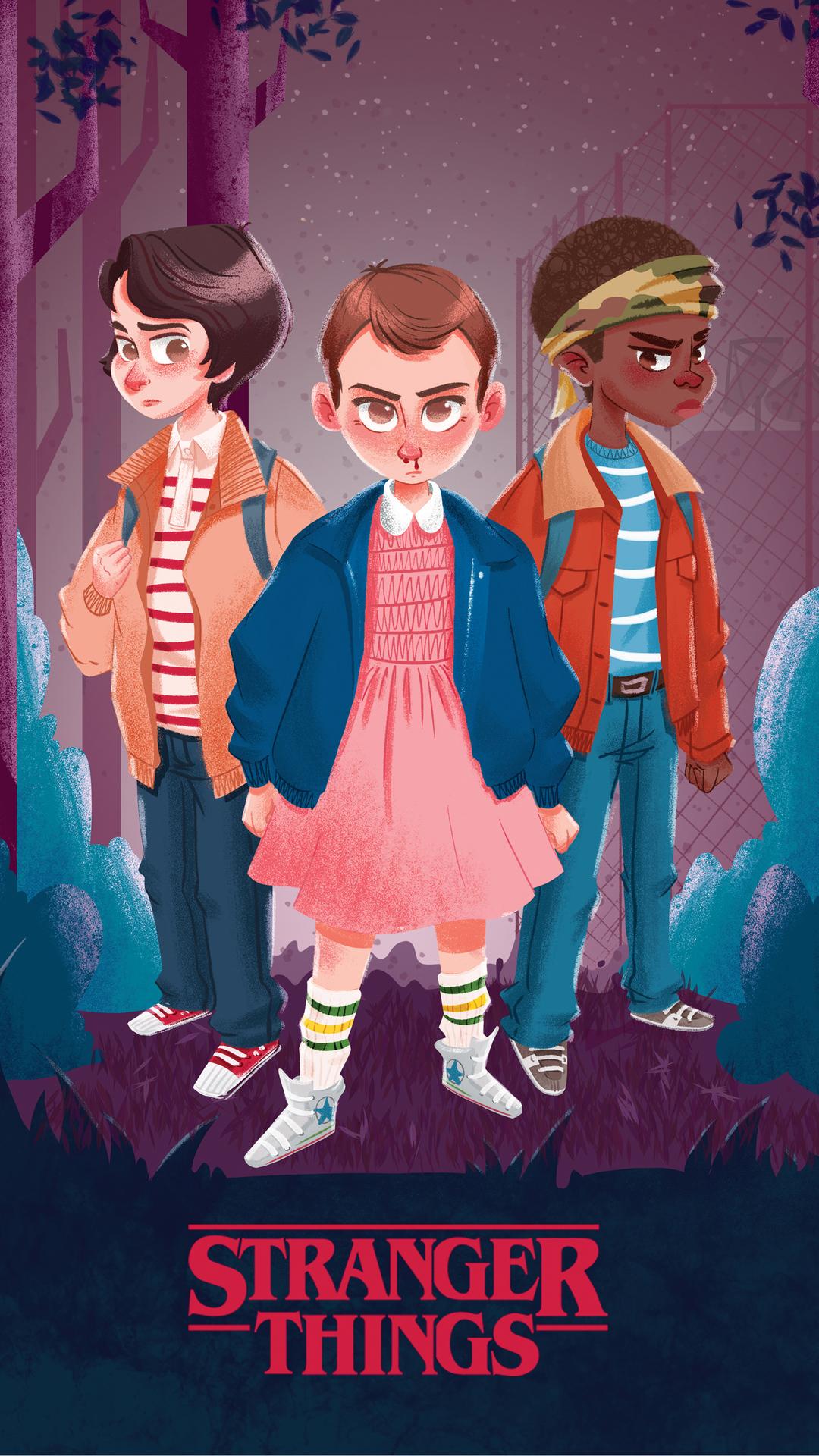 Stranger Things Artwork Wallpapers - Top Free Stranger Things Artwork ...