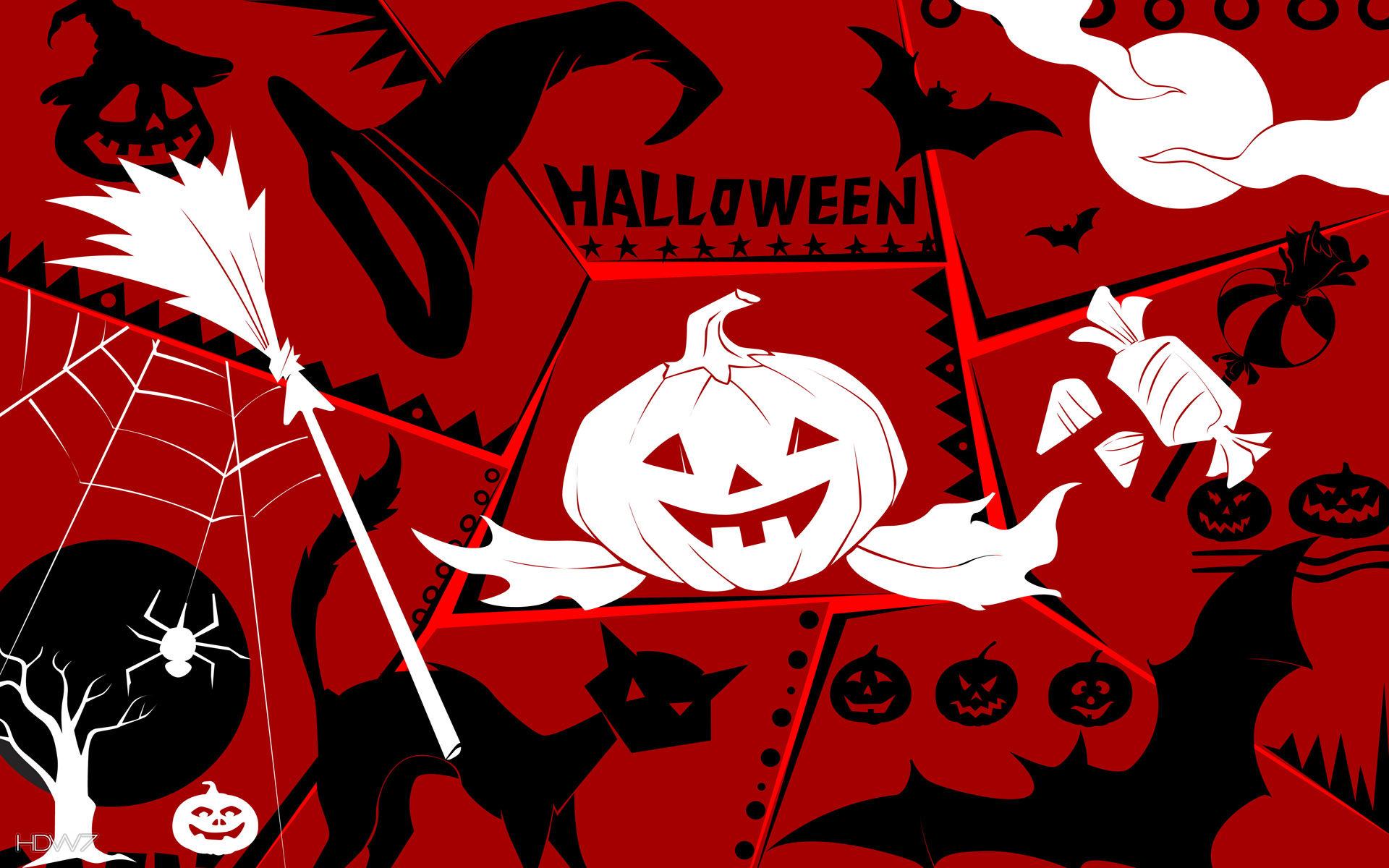 Red Halloween Wallpapers - Top Free Red Halloween Backgrounds ...