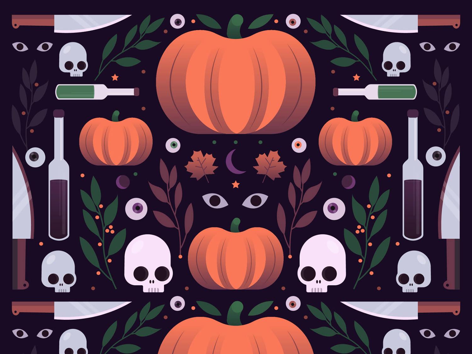 Red Halloween Wallpapers - Top Free Red Halloween Backgrounds ...