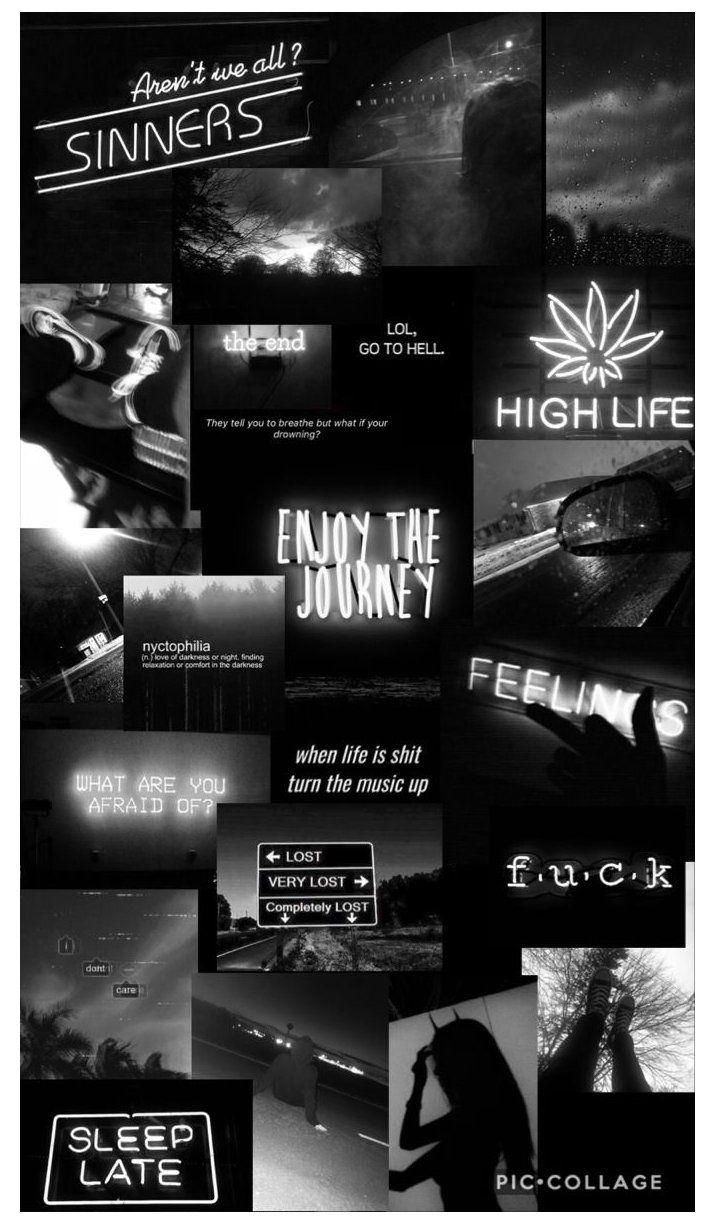 Dark Collage Wallpapers - Top Free Dark Collage Backgrounds ...