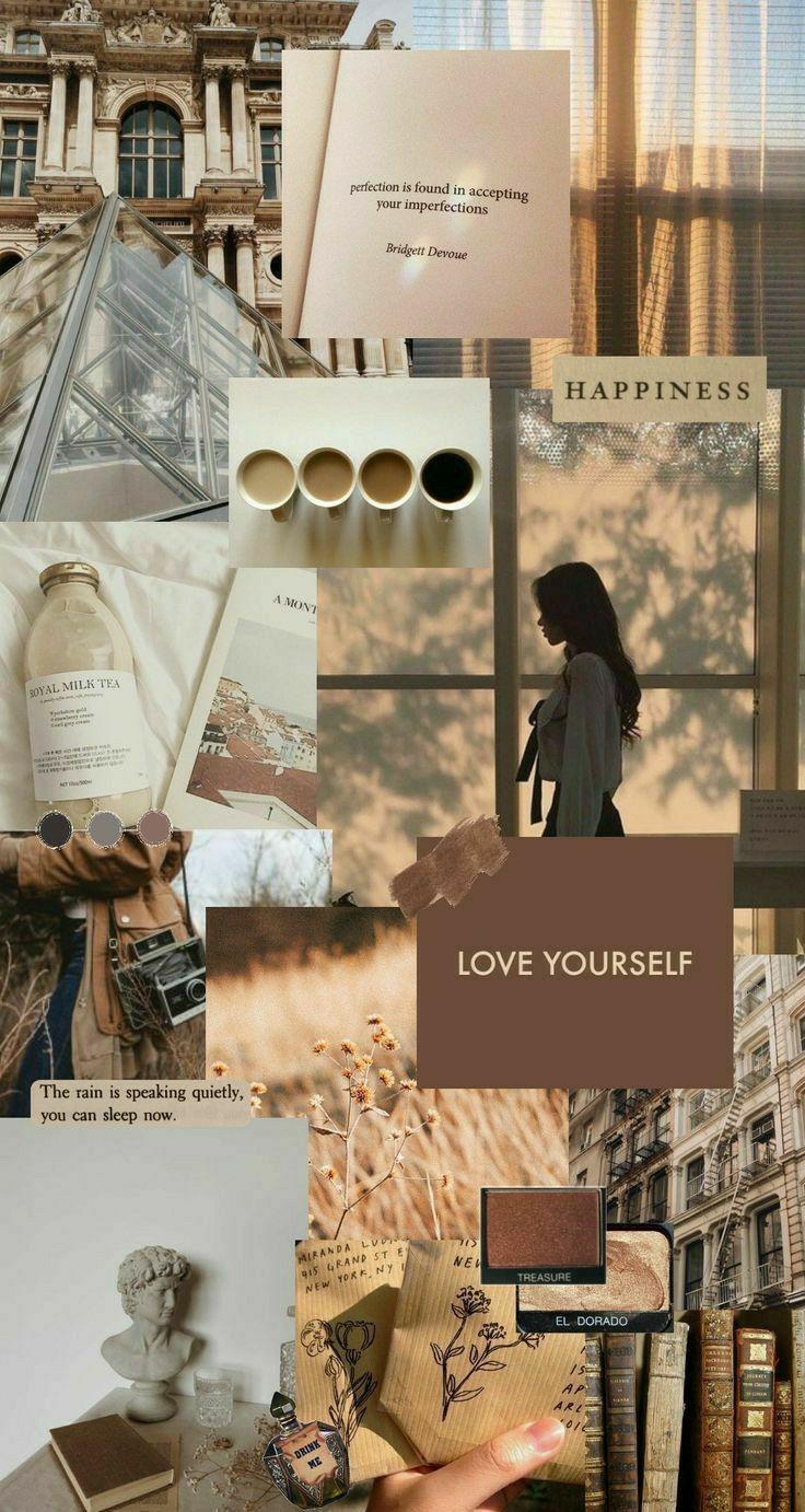 Collage Brown Wallpapers - Top Free Collage Brown Backgrounds ...