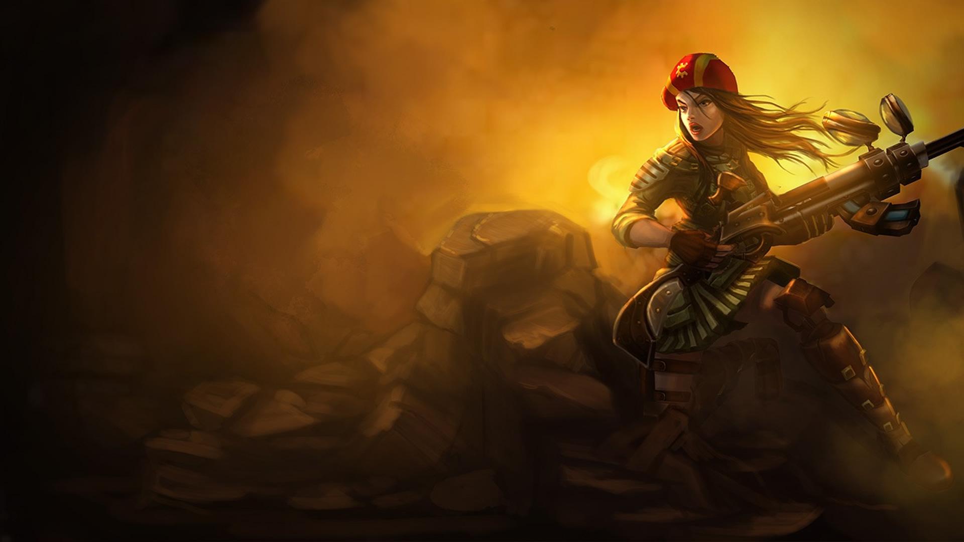 League of Legends Caitlyn Wallpapers - Top Free League of Legends ...