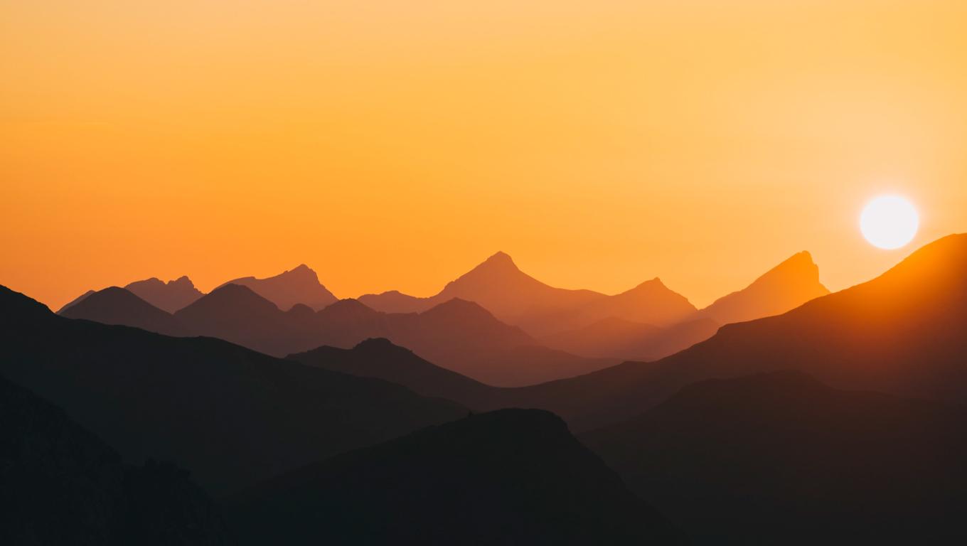 Orange Sunrise Wallpapers - Top Free Orange Sunrise Backgrounds ...