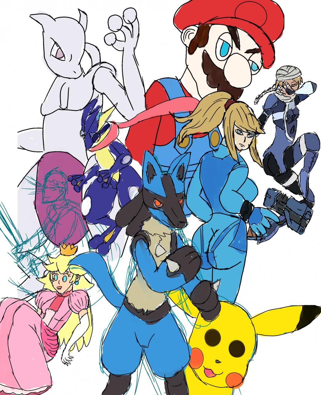 Smash Bros 4 Wallpapers - Top Free Smash Bros 4 Backgrounds ...