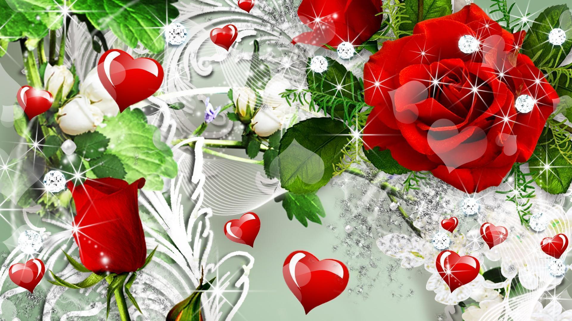 Heart Rose Wallpapers - Top Free Heart Rose Backgrounds - WallpaperAccess