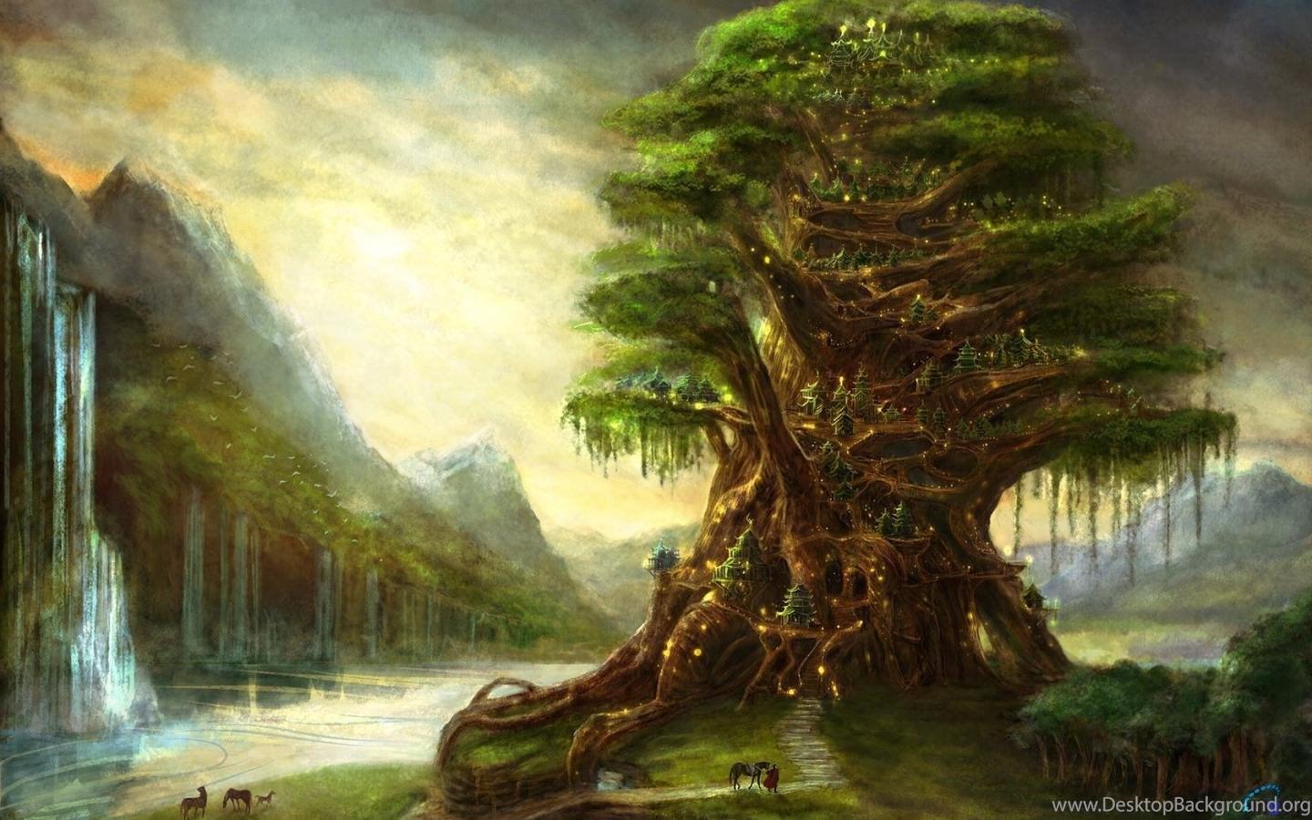 Magic Tree Wallpapers - Top Free Magic Tree Backgrounds - WallpaperAccess