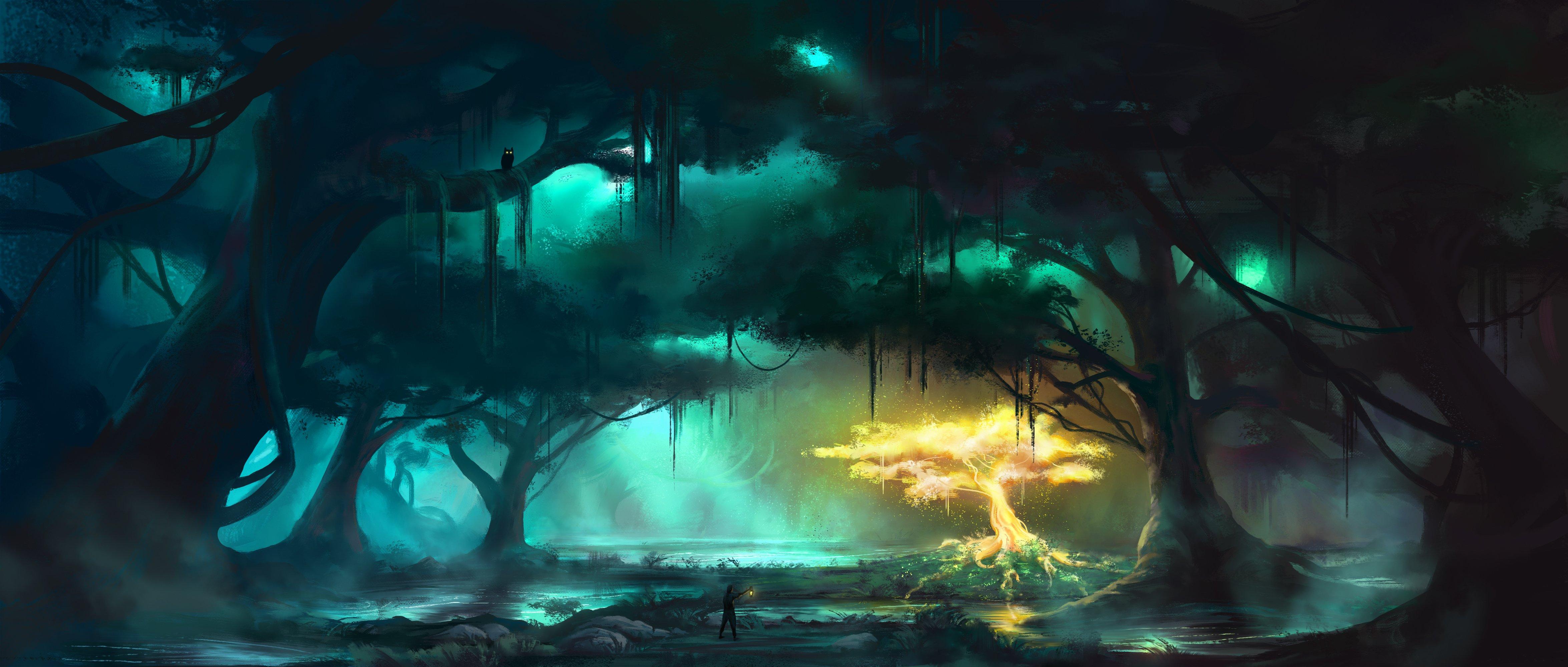 Magic Tree Wallpapers - Top Free Magic Tree Backgrounds - WallpaperAccess