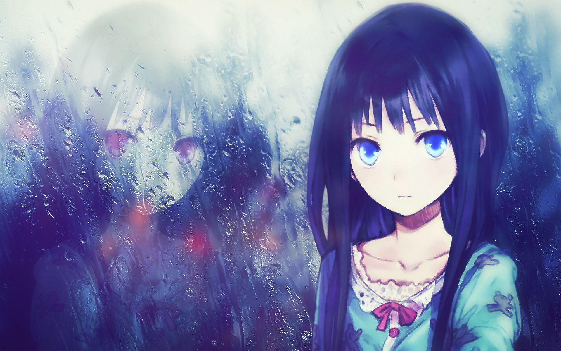 Anime Girl Alone Light Wallpapers - Top Free Anime Girl Alone Light ...