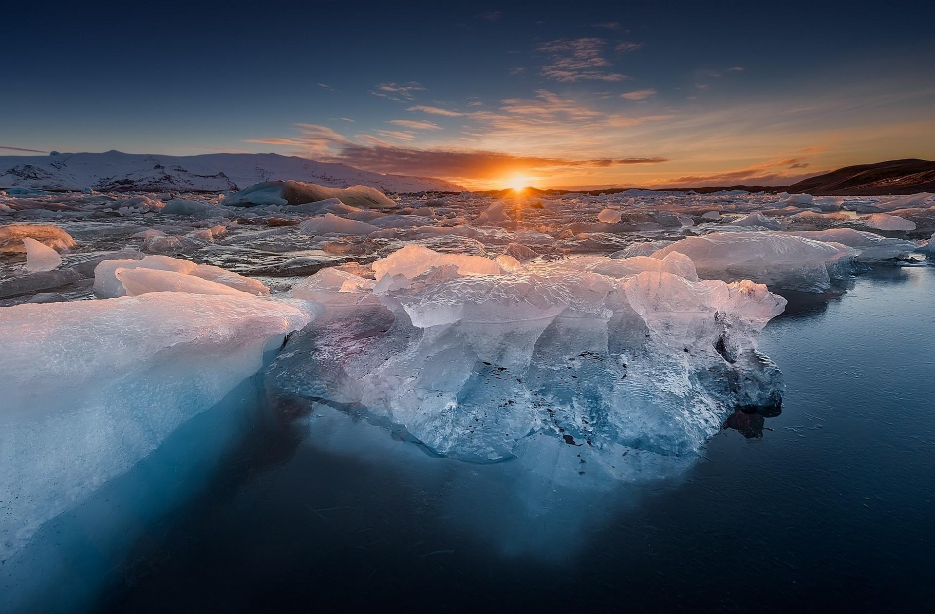 Arctic Sunset Wallpapers - Top Free Arctic Sunset Backgrounds ...