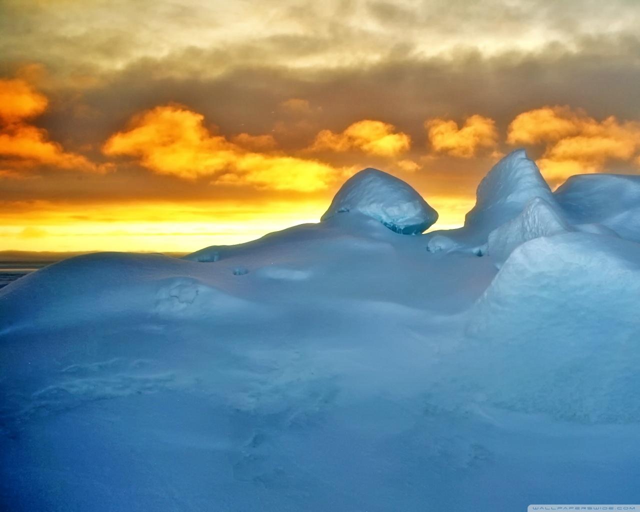Arctic Sunset Wallpapers - Top Free Arctic Sunset Backgrounds ...