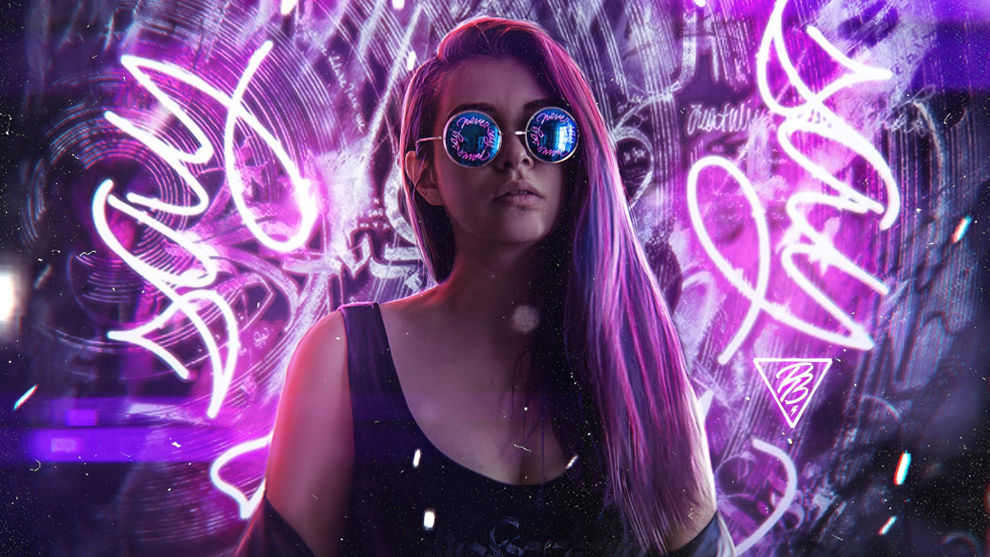 Cool Girl Neon Wallpapers - Top Free Cool Girl Neon Backgrounds ...