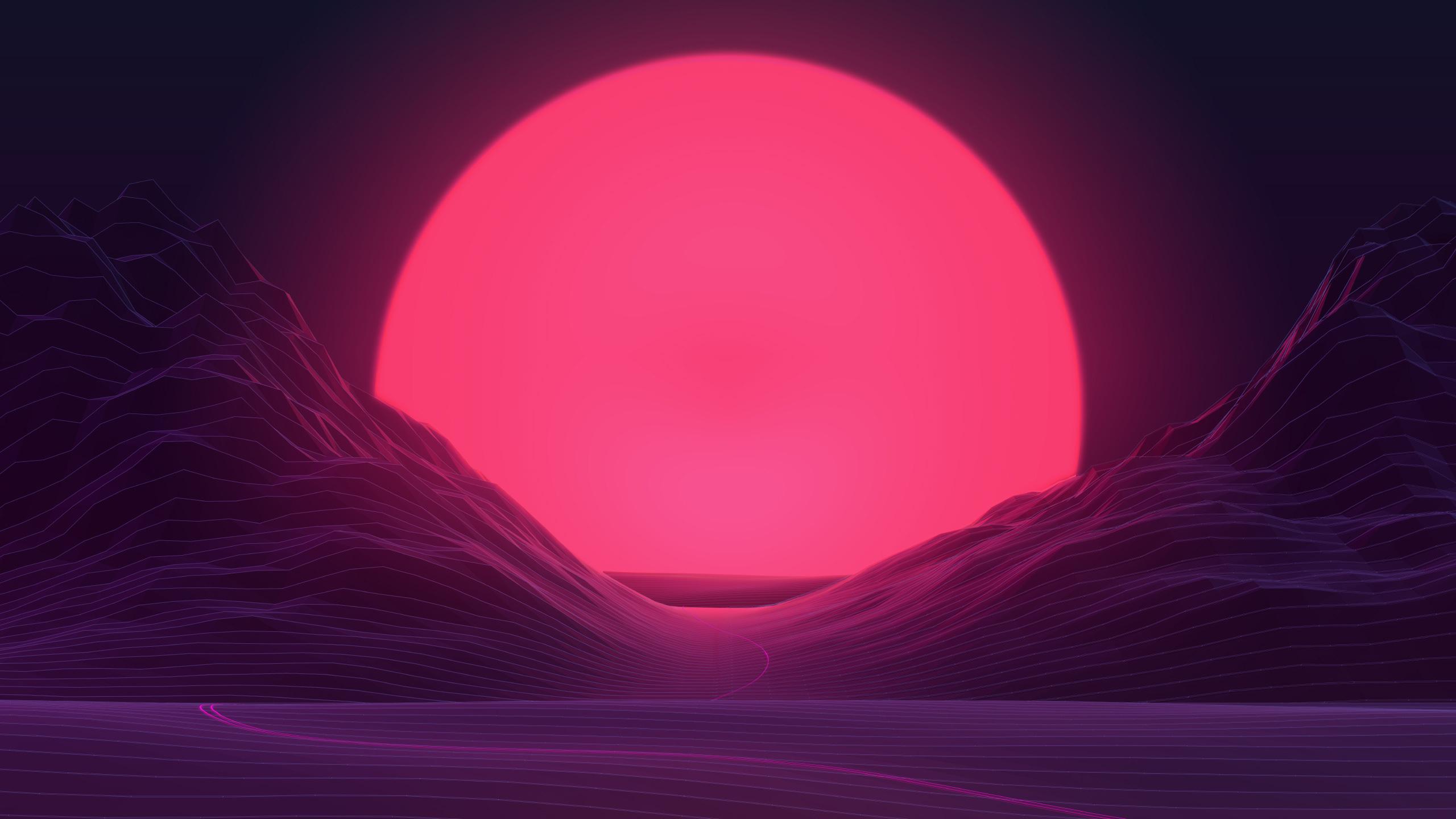 Neon Sun Wallpapers - Top Free Neon Sun Backgrounds - WallpaperAccess