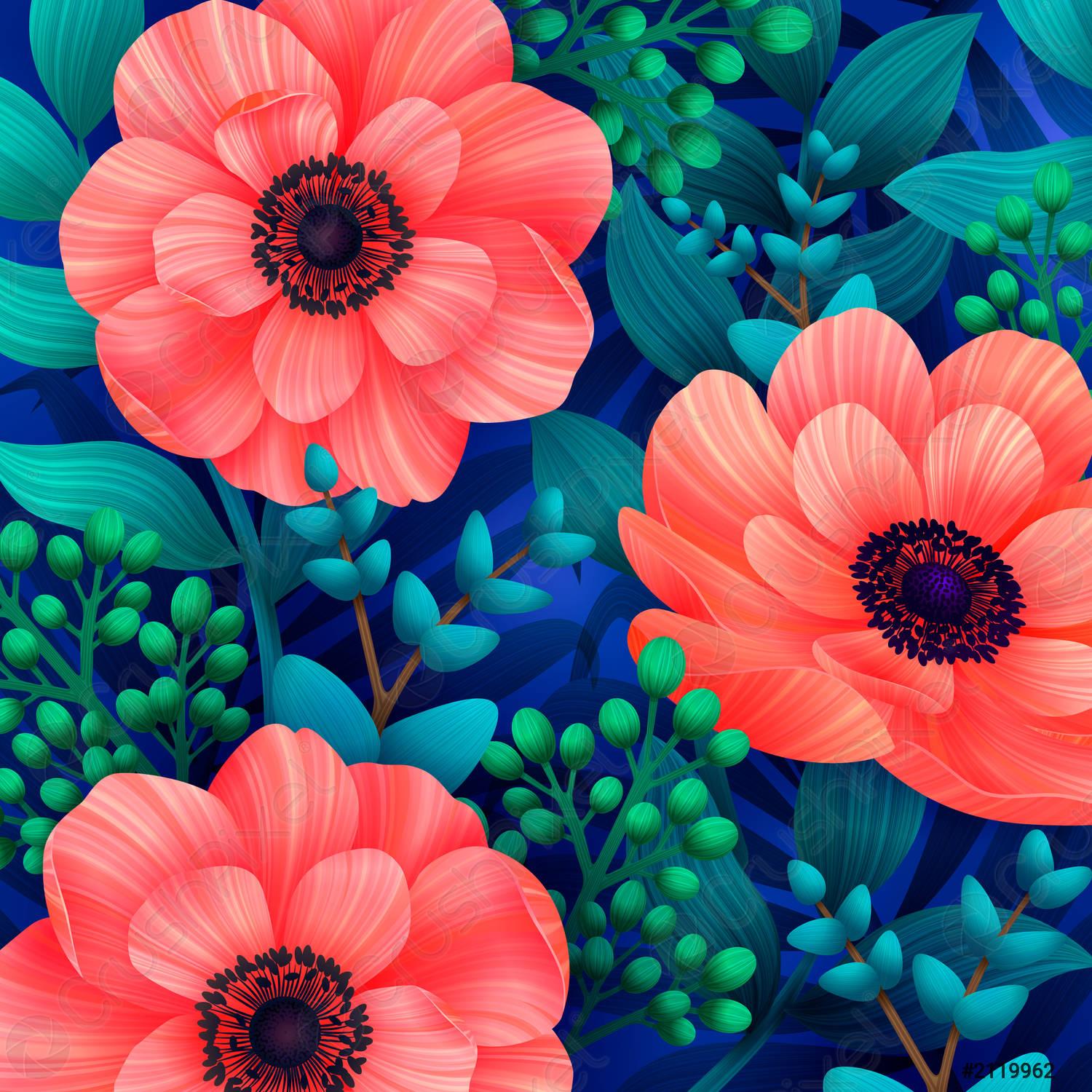 Red Hawaiian Print Wallpapers - Top Free Red Hawaiian Print Backgrounds ...
