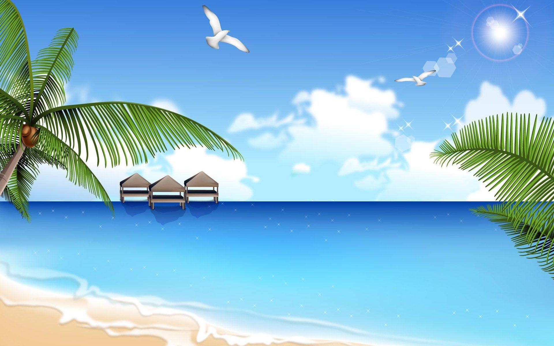 Cartoon Hawaii Wallpapers - Top Free Cartoon Hawaii Backgrounds ...