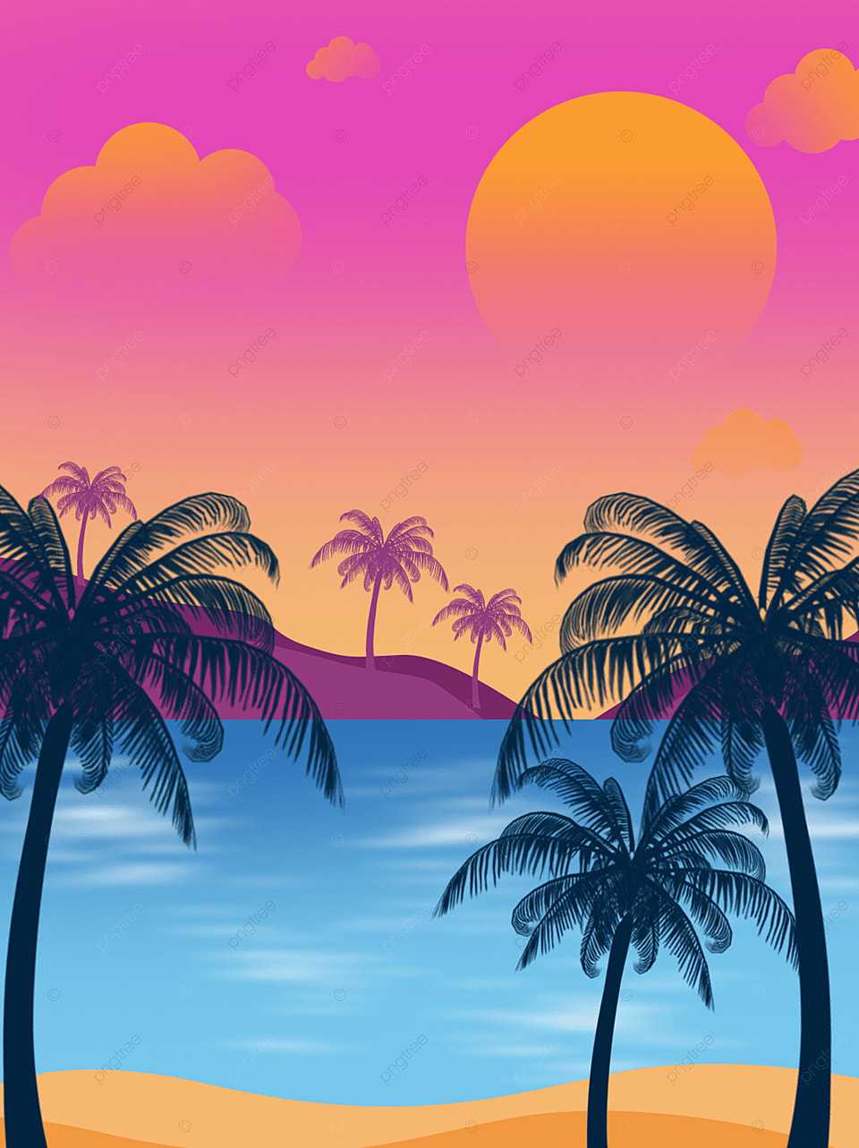 Cartoon Hawaii Wallpapers - Top Free Cartoon Hawaii Backgrounds ...