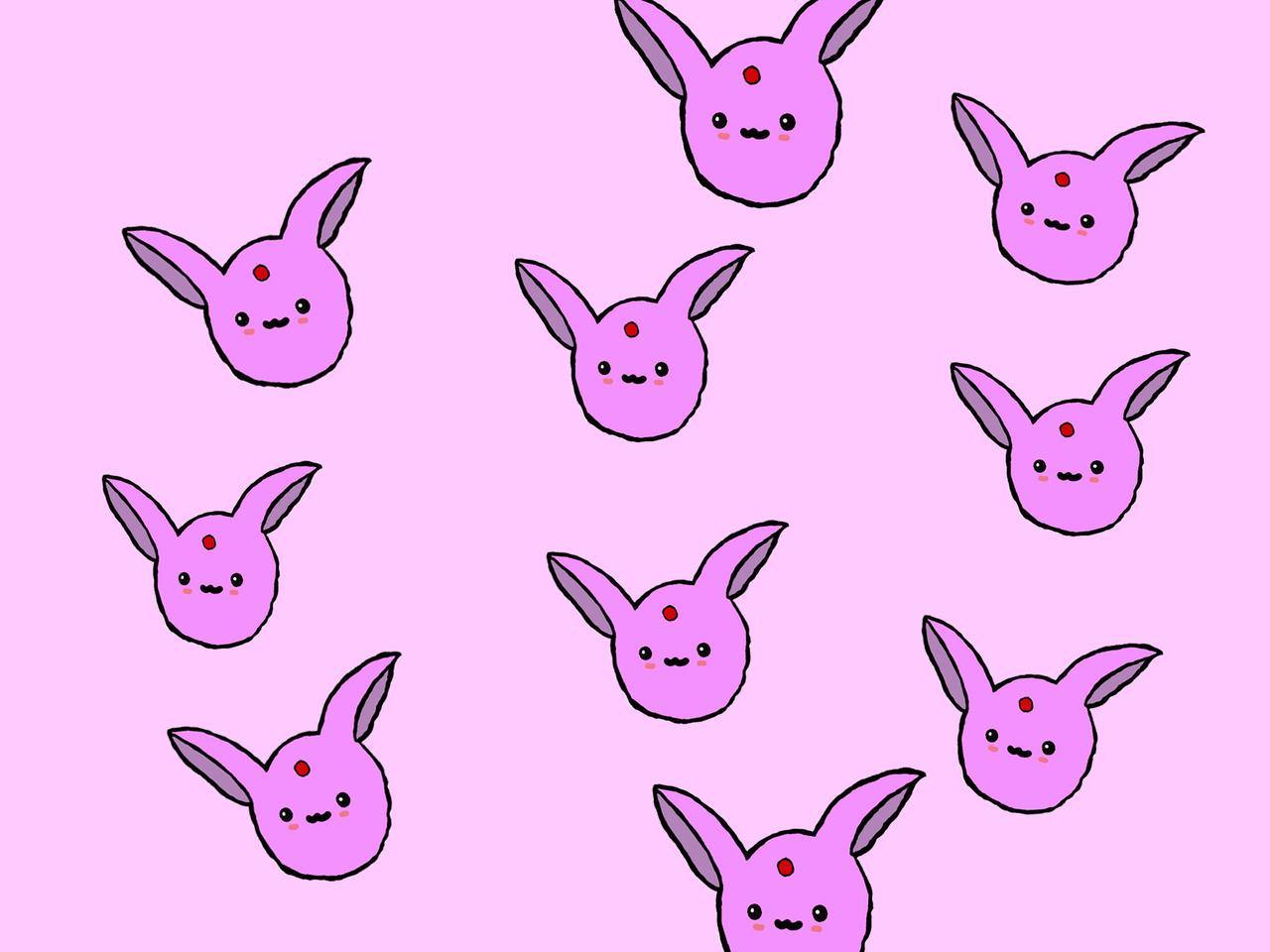 Cute Espeon Wallpapers - Top Free Cute Espeon Backgrounds - WallpaperAccess