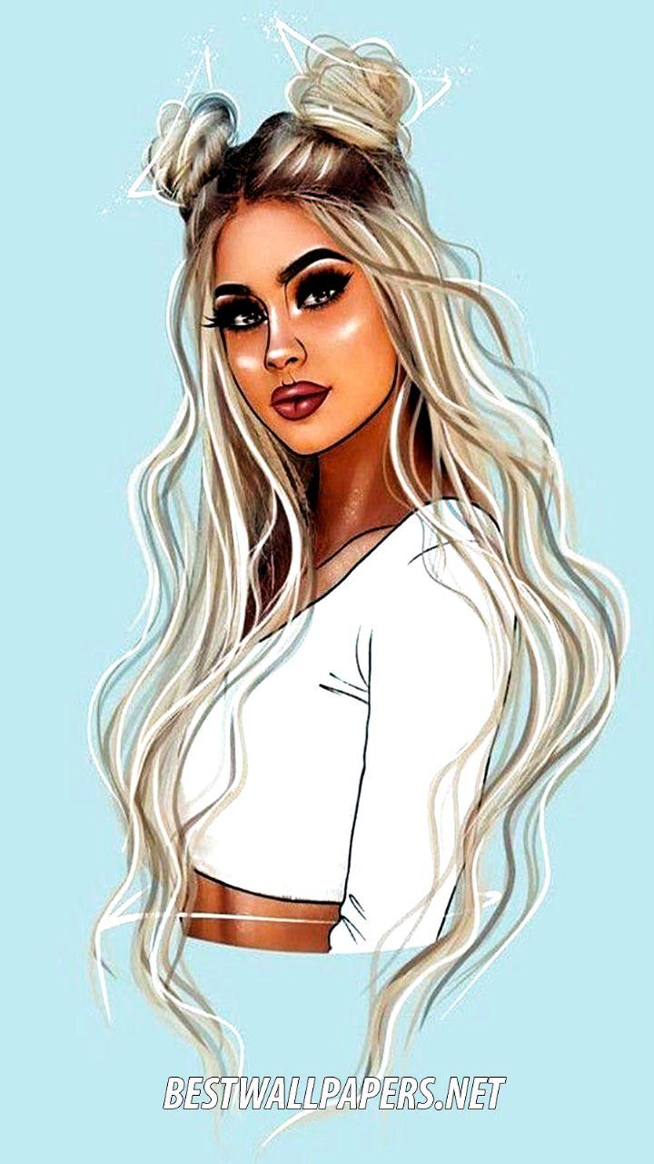 Cute Girly Cartoon Wallpapers - Top Free Cute Girly Cartoon Backgrounds ...