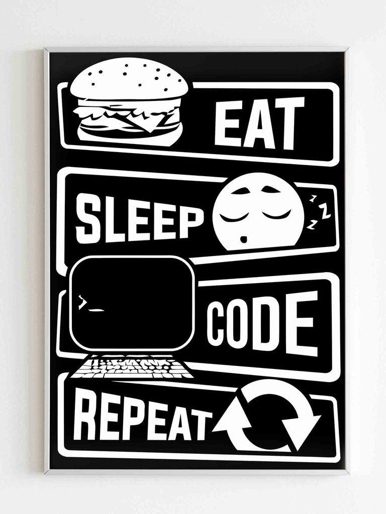 Eat Sleep Code Repeat Wallpapers - Top Free Eat Sleep Code Repeat ...