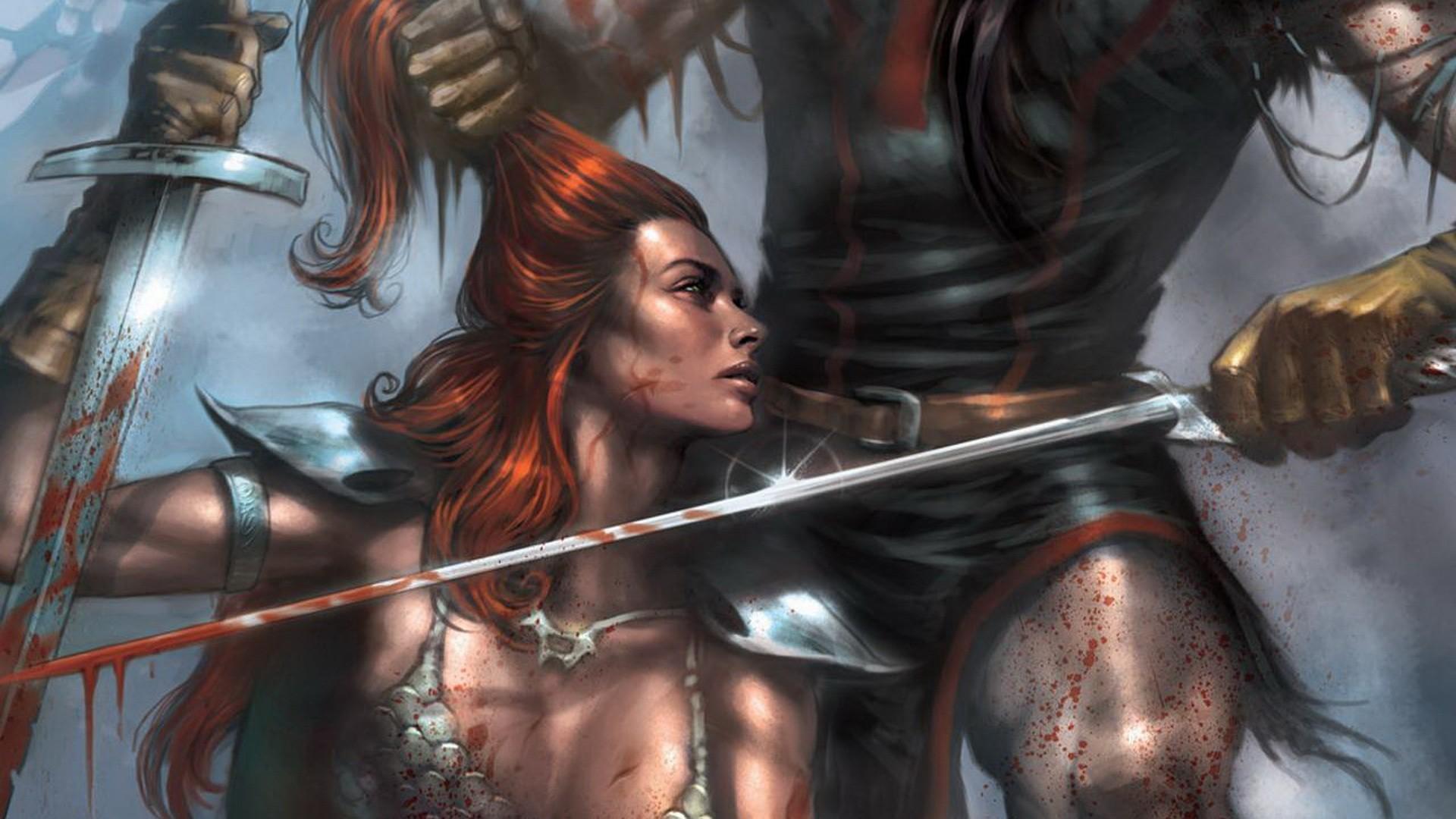 Red Sonja Wallpapers - Top Free Red Sonja Backgrounds - WallpaperAccess